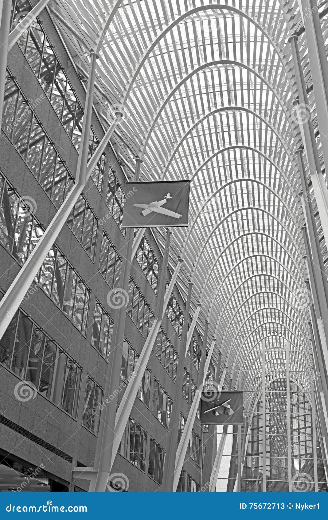 Atrium Architecture in Toronto Canada Editorial Stock Photo - Image of ...