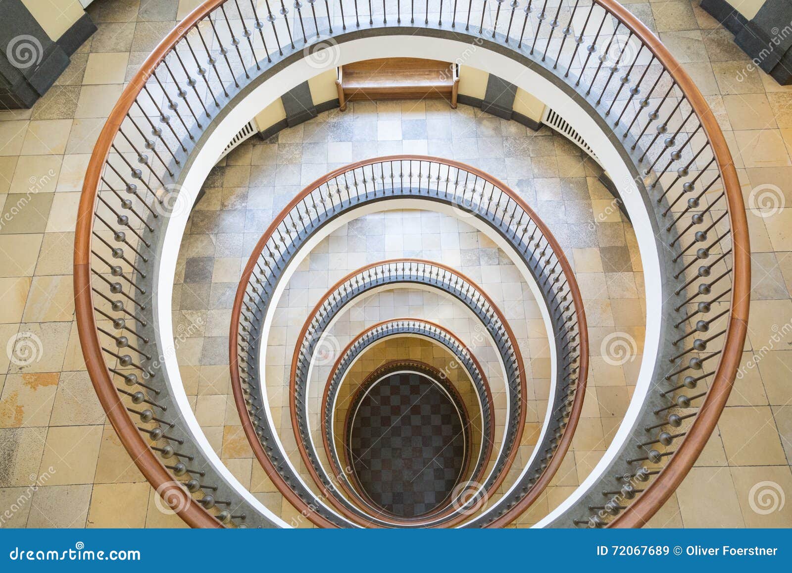 Atrium of Axelborg Tower in Copenhagen, Denmark Stock Image - Image of ...