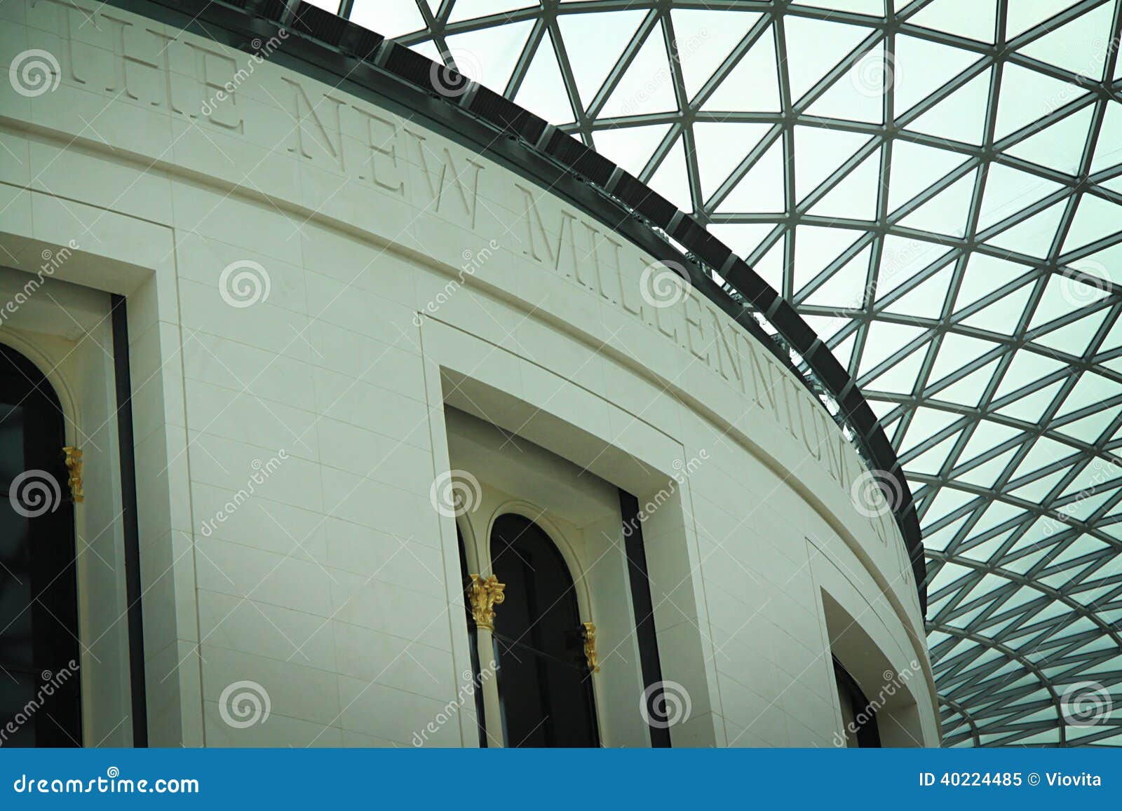 Atrium of the British Museum Editorial Image - Image of background ...