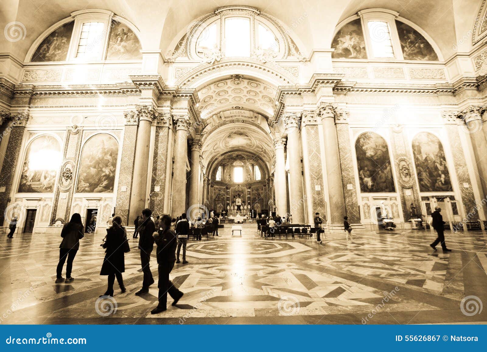 Atrium of the Church editorial photography. Image of angeli - 55626867