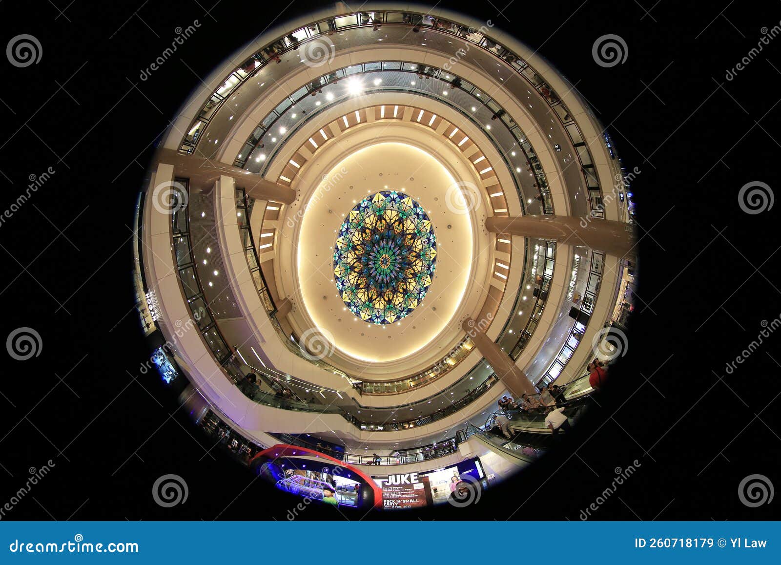 Atrium of Harbour City, Tsim Sha Tsui 22 April 2012 Editorial Stock ...