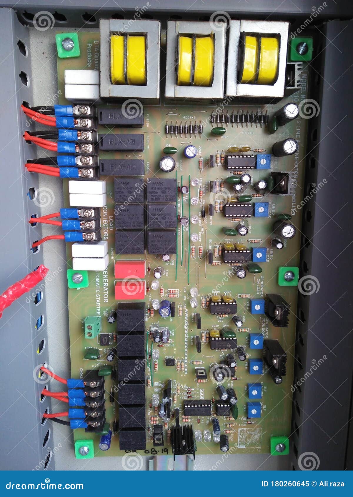 ATS Panel Kit for Auto Panel Stock Image - Image of panel, electrical ...