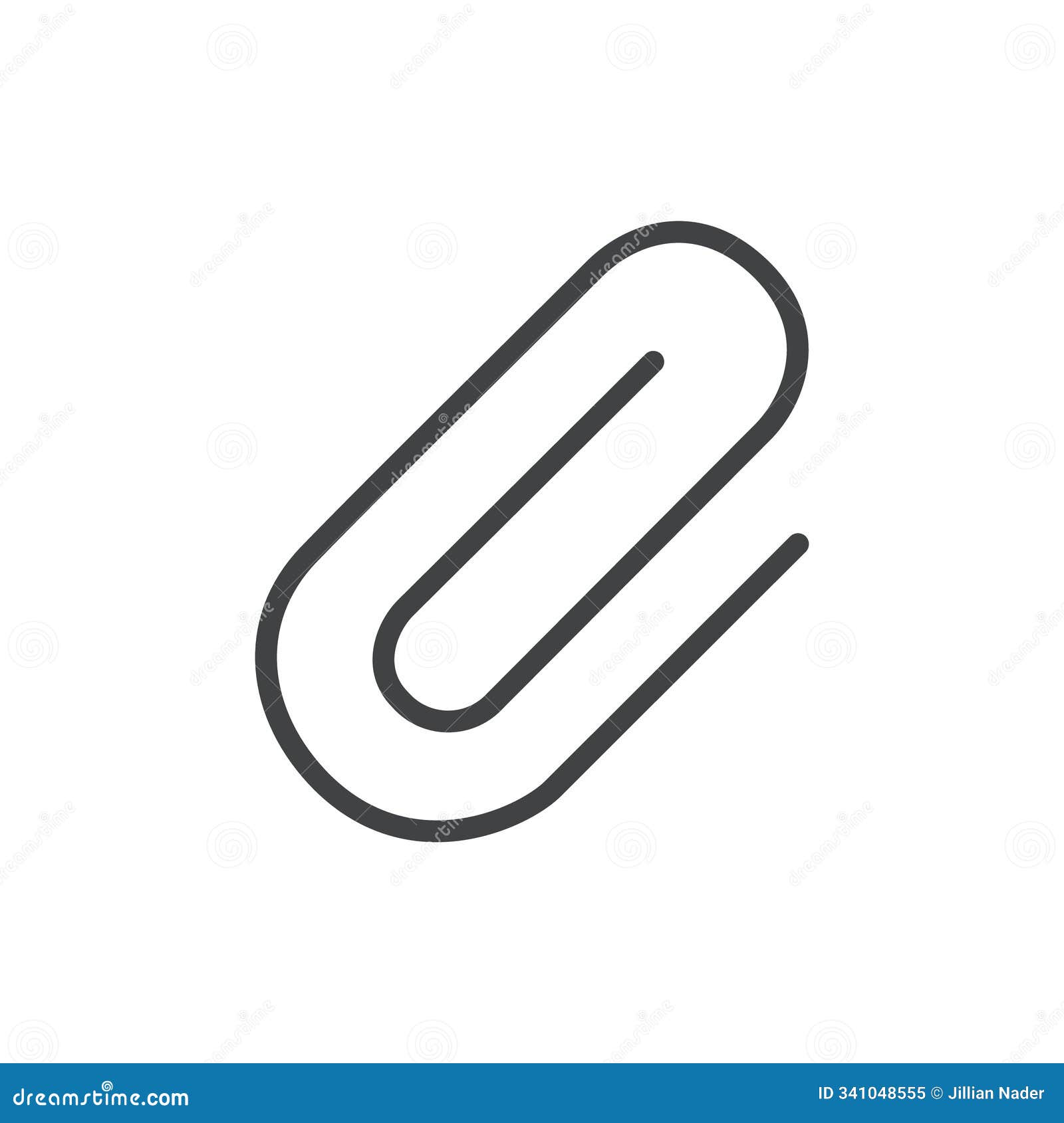 Attach Icon Flat and Simple Set Design Stock Vector - Illustration of ...