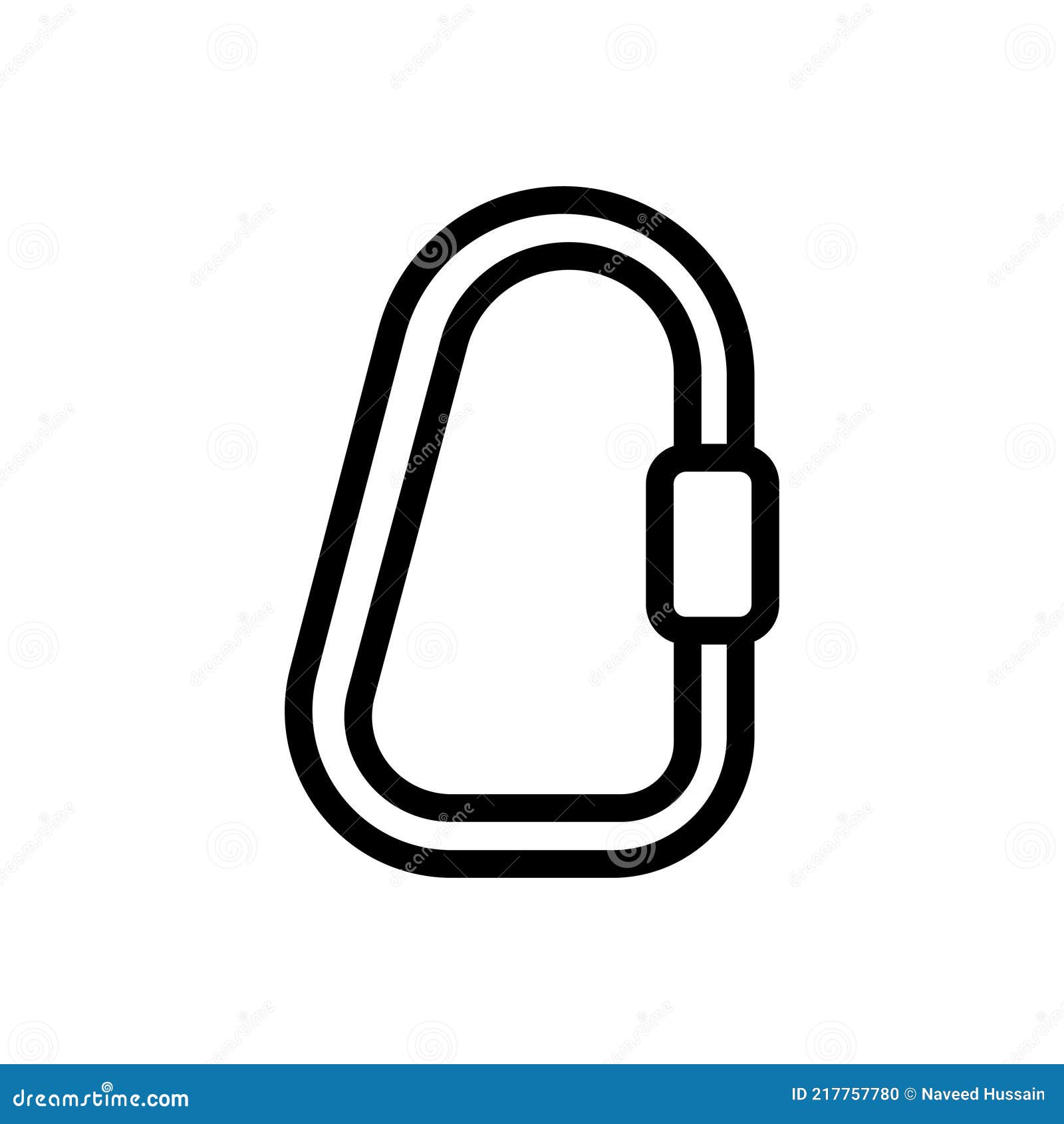 Attach stock vector. Illustration of clamp, school, education - 217757780