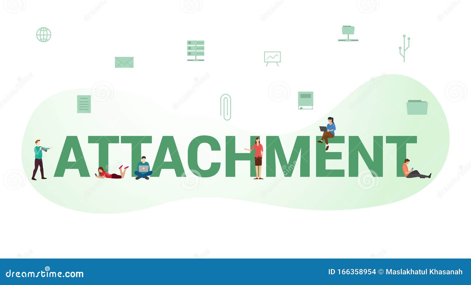 Strategy, Attachment And Quiz Test Icons Set. Candlestick Chart, Group ...