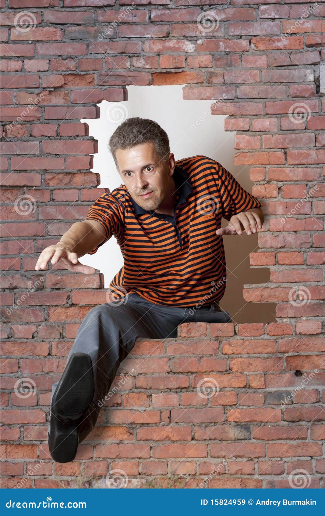 Attack stock image. Image of punch, brick, powerful, destroy - 15824959