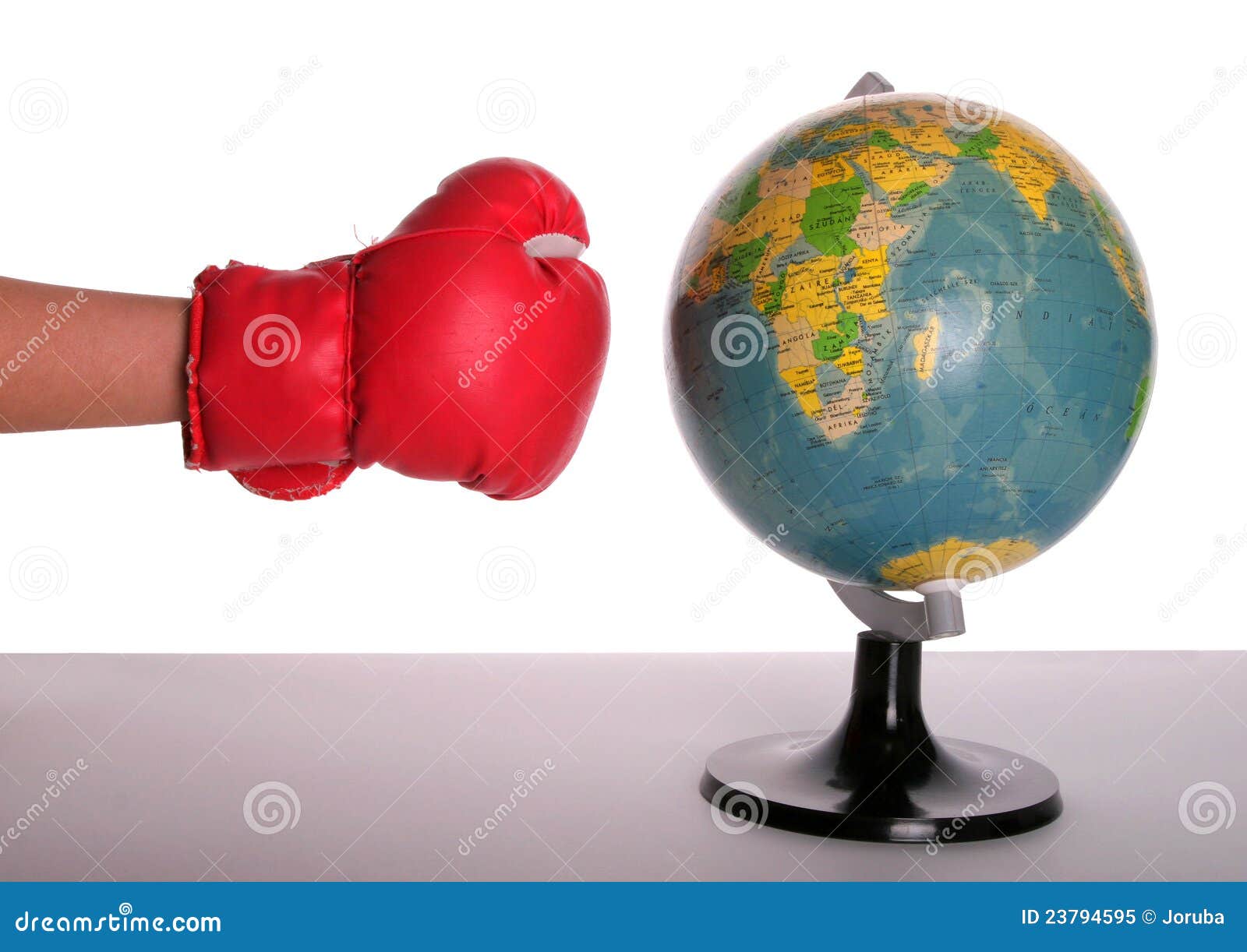Attack against earth stock image. Image of global, fight - 23794595