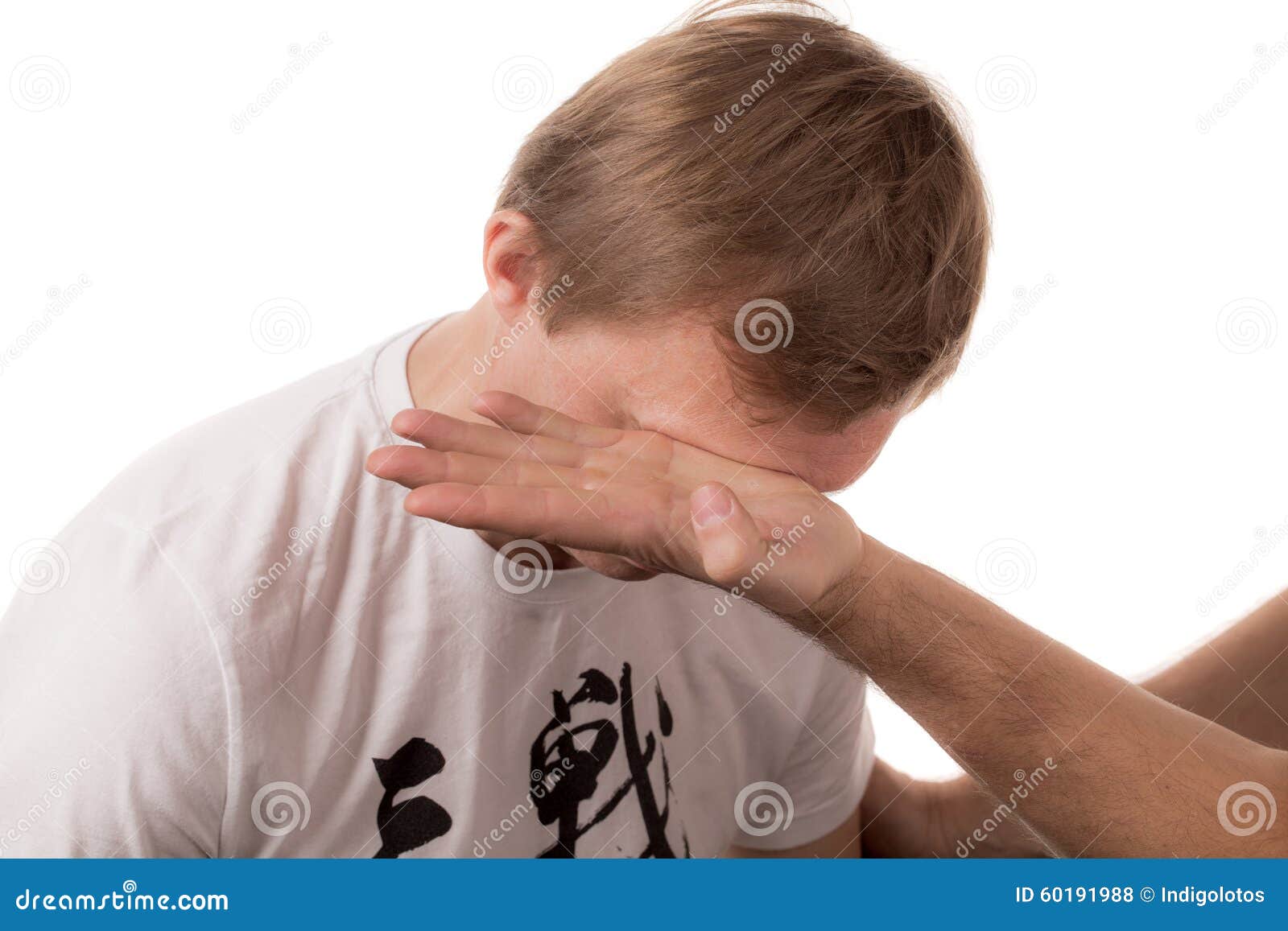 Attack To the Head for Defeat. Stock Photo - Image of background ...