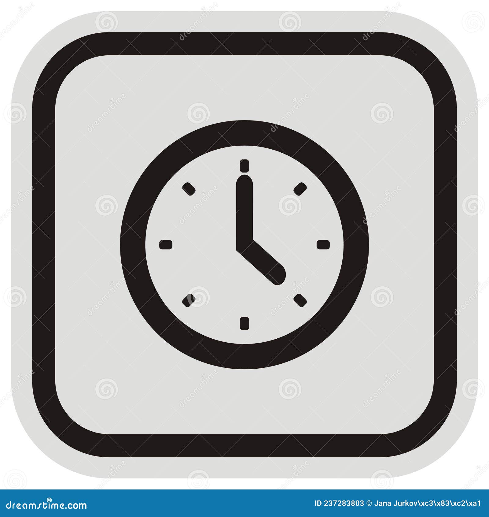 Attendance Management Symbol With A Calendar And A Clock Vector ...