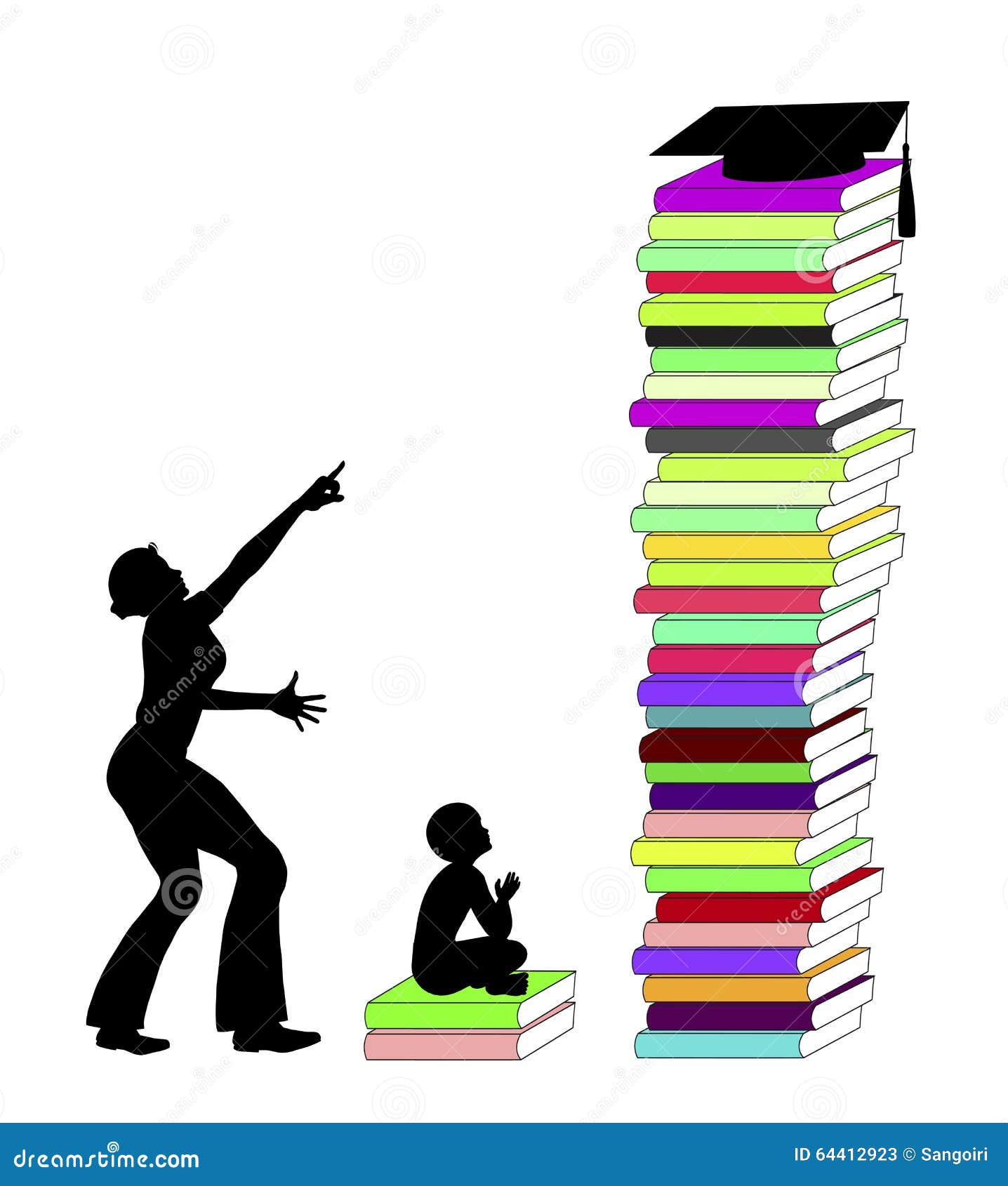 Attentes Scolaires Parentales Illustration Stock - Illustration du ...