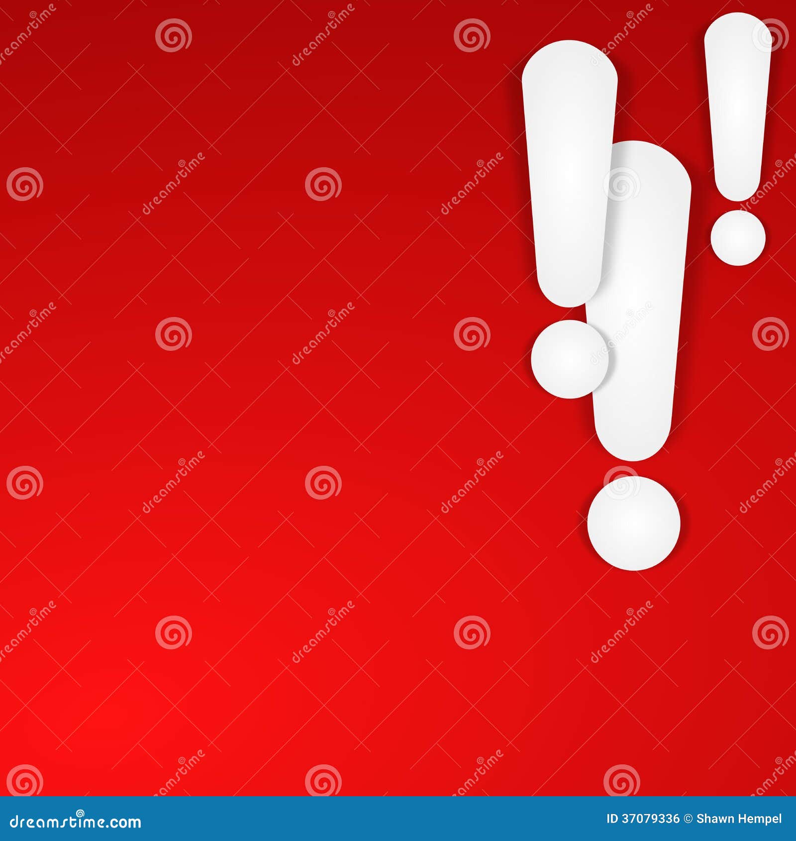 Attention background stock illustration. Illustration of risk - 37079336