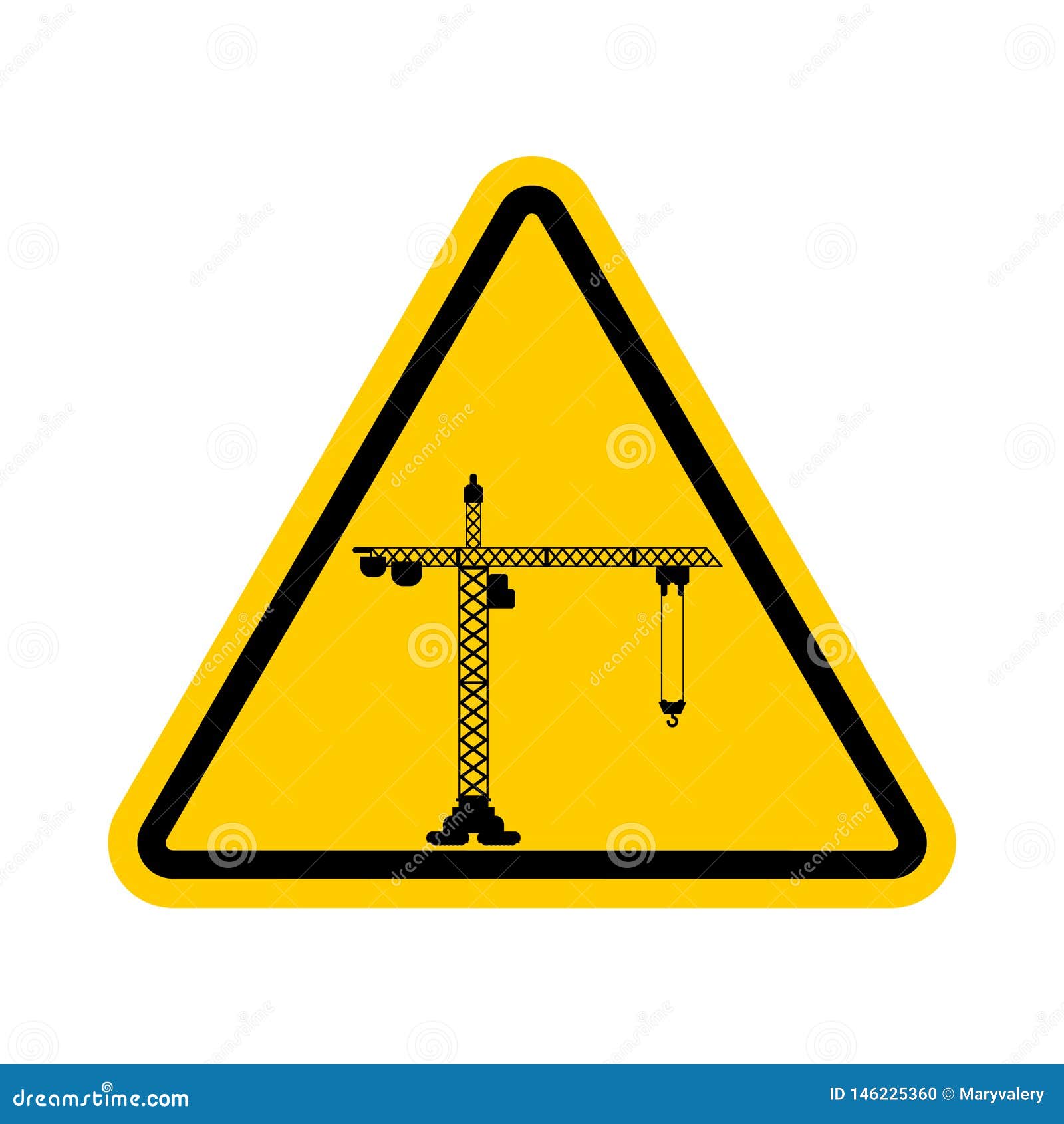 Attention Construction Site. Caution Development Stock Vector ...