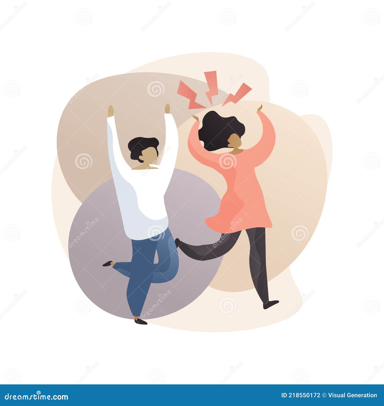 Attention Deficit Hyperactivity Disorder Abstract Concept Vector Illustration. Stock Vector ...