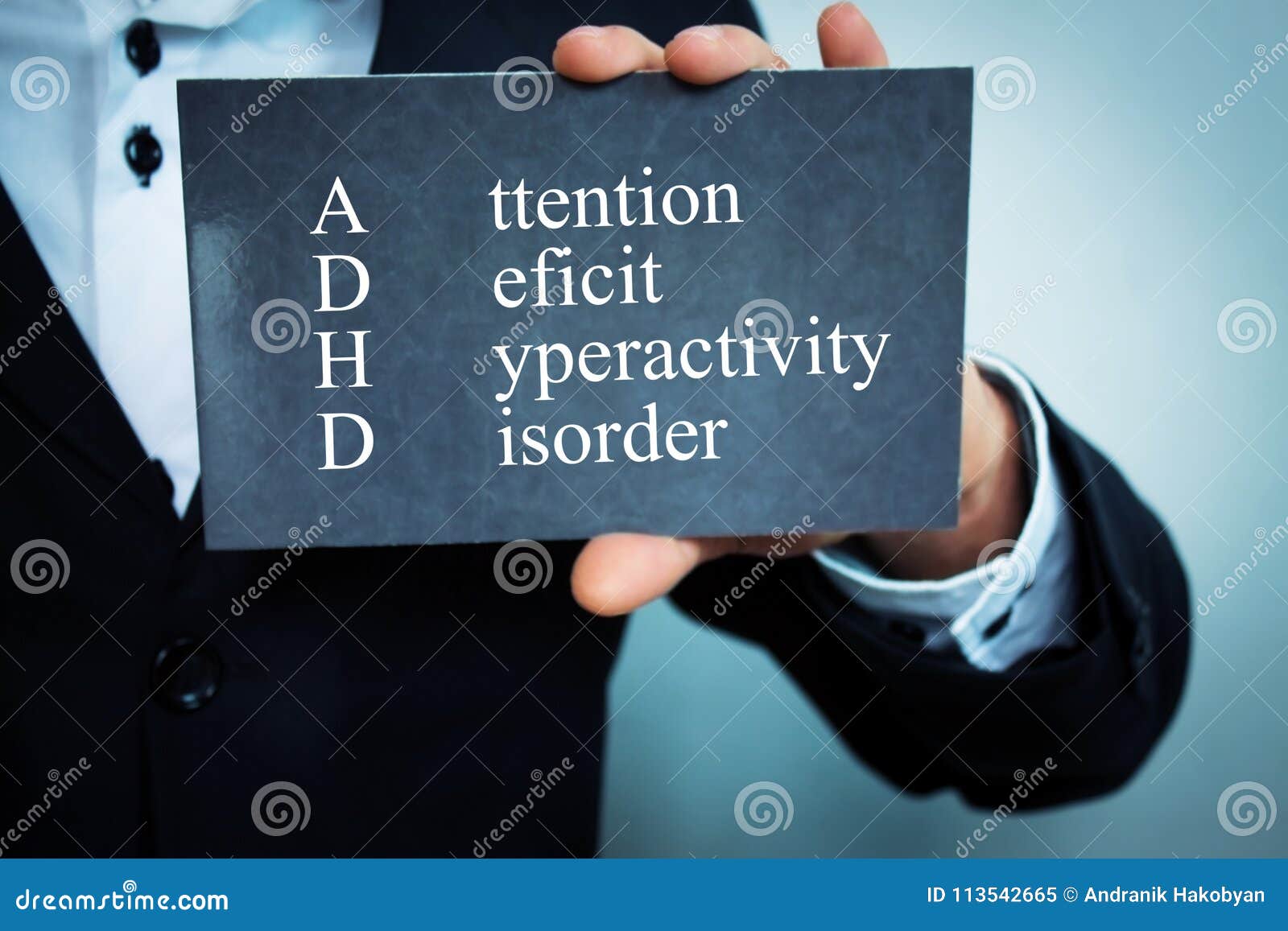 Attention Deficit Hyperactivity Disorder Stock Image - Image of ...