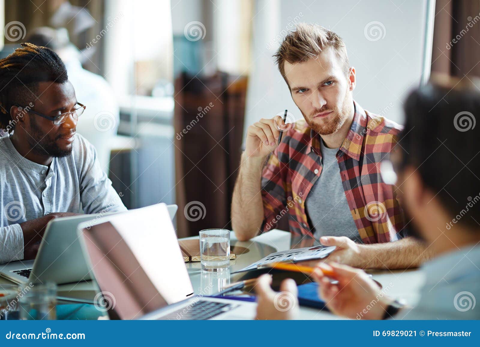 Attention stock image. Image of attention, business, intercultural ...