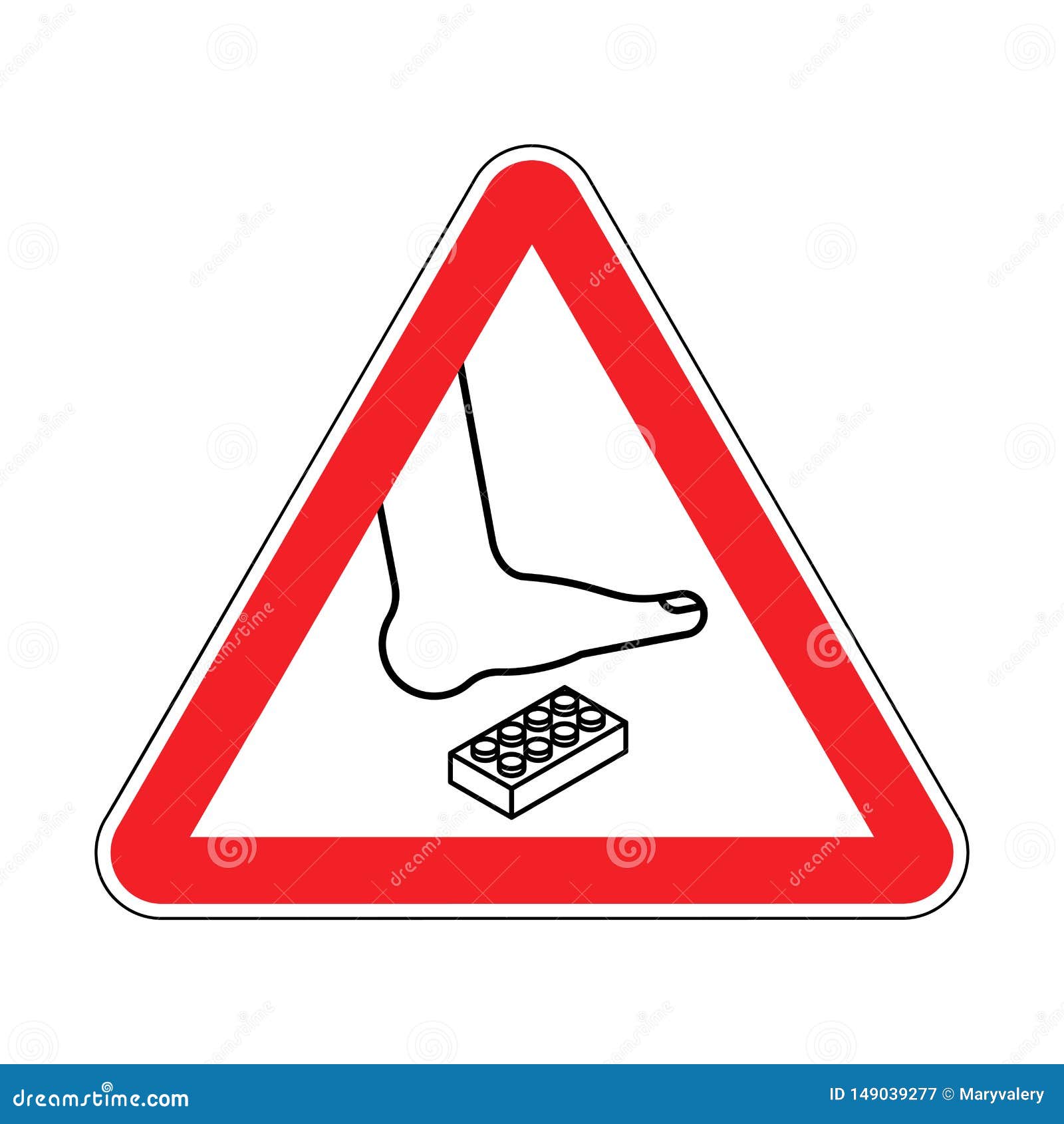 Step Onto The Plastic Constructor Detail. Vector Illustration ...