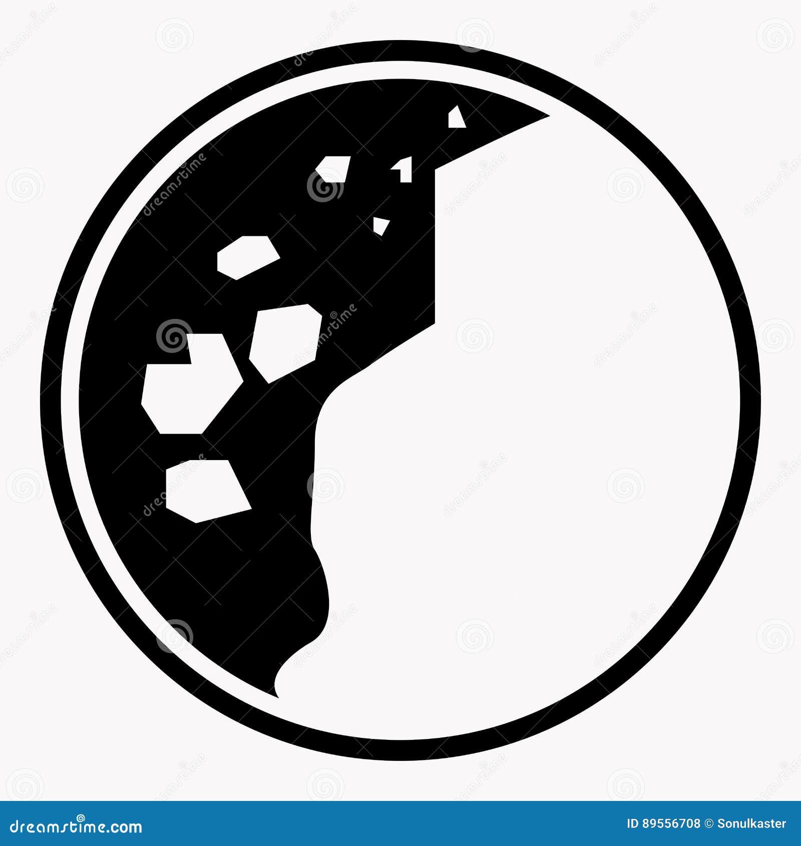 Attention Rockfall or Stone Falling Caution Sign Warning Icon Stock ...