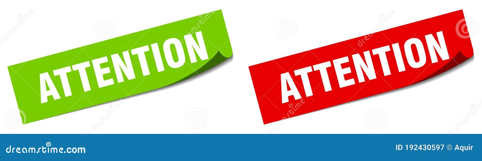 Attention Sticker. Attention Sign On Transparent Background Vector ...