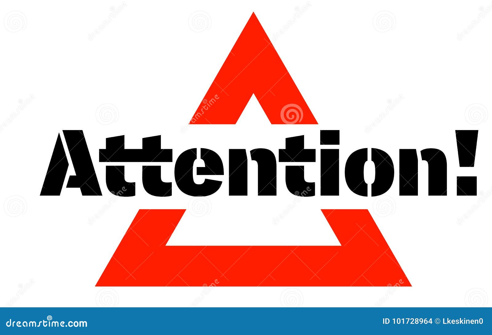 Attention Sticker. Attention Sign On Transparent Background Vector ...