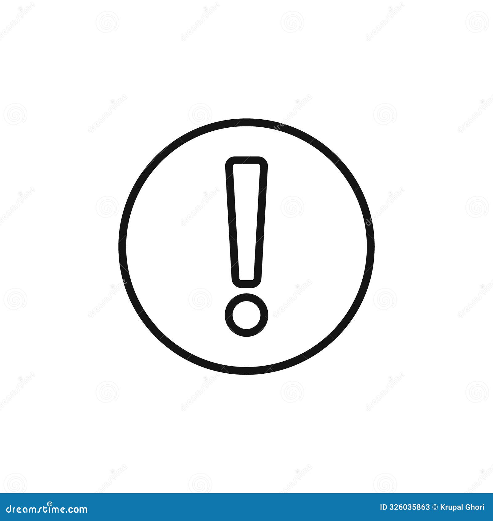 Attention Warning Sign Logo Sign Vector Outline Stock Illustration ...