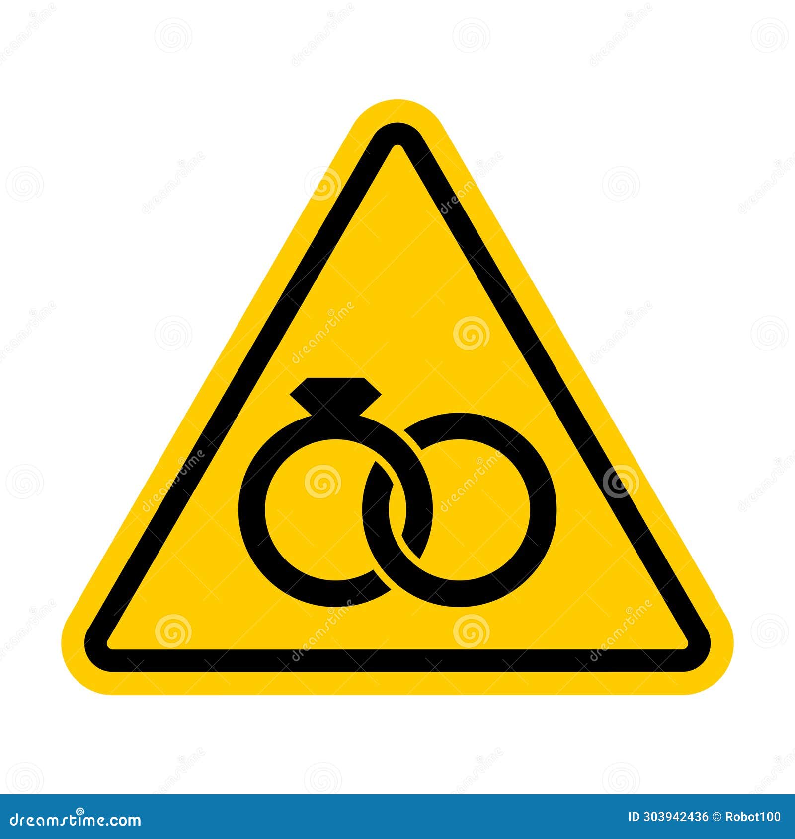 Wedding Sign And Rings Quote Text Or Wed Lettering With Weddingrings ...