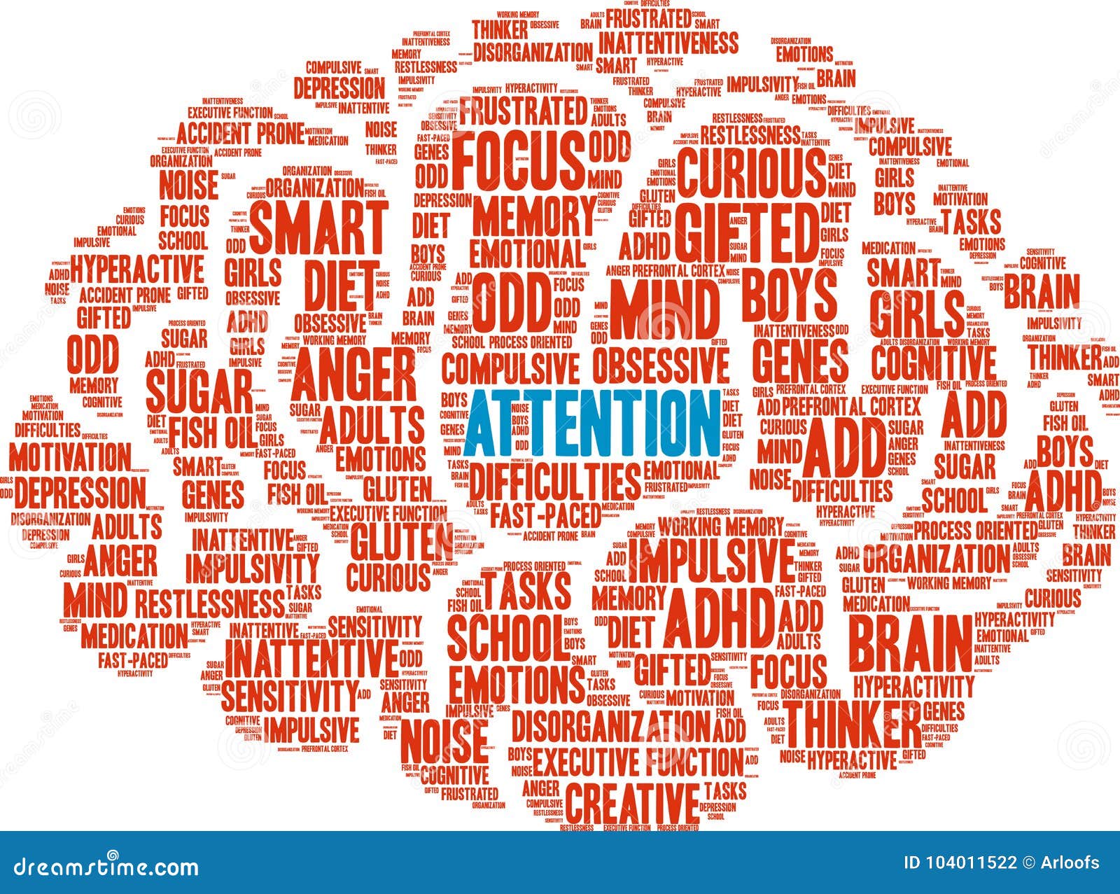 Attention Word On Billboard Special Announcement Urgent Message Stock ...