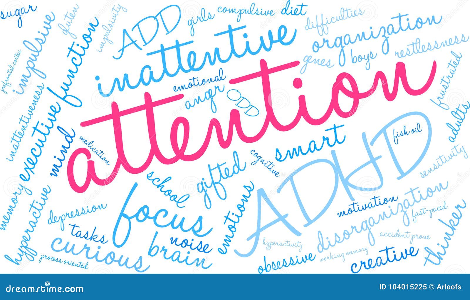 Attention Word On Billboard Special Announcement Urgent Message Stock ...