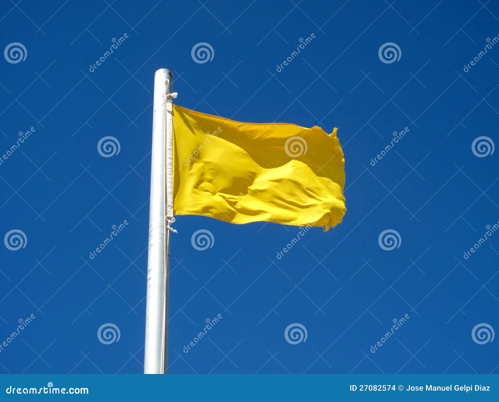Yellow Flag Royalty-Free Stock Image | CartoonDealer.com #5372650