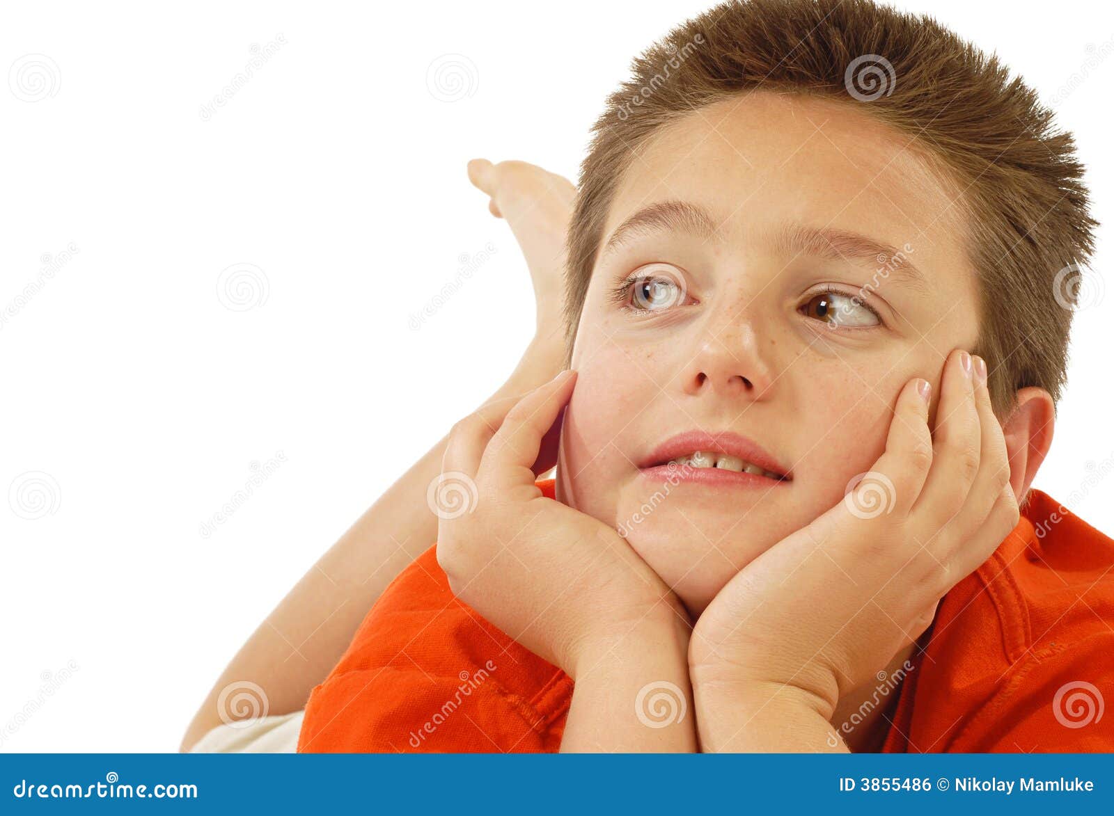 Attentive child stock photo. Image of paying, intelligent - 3855486