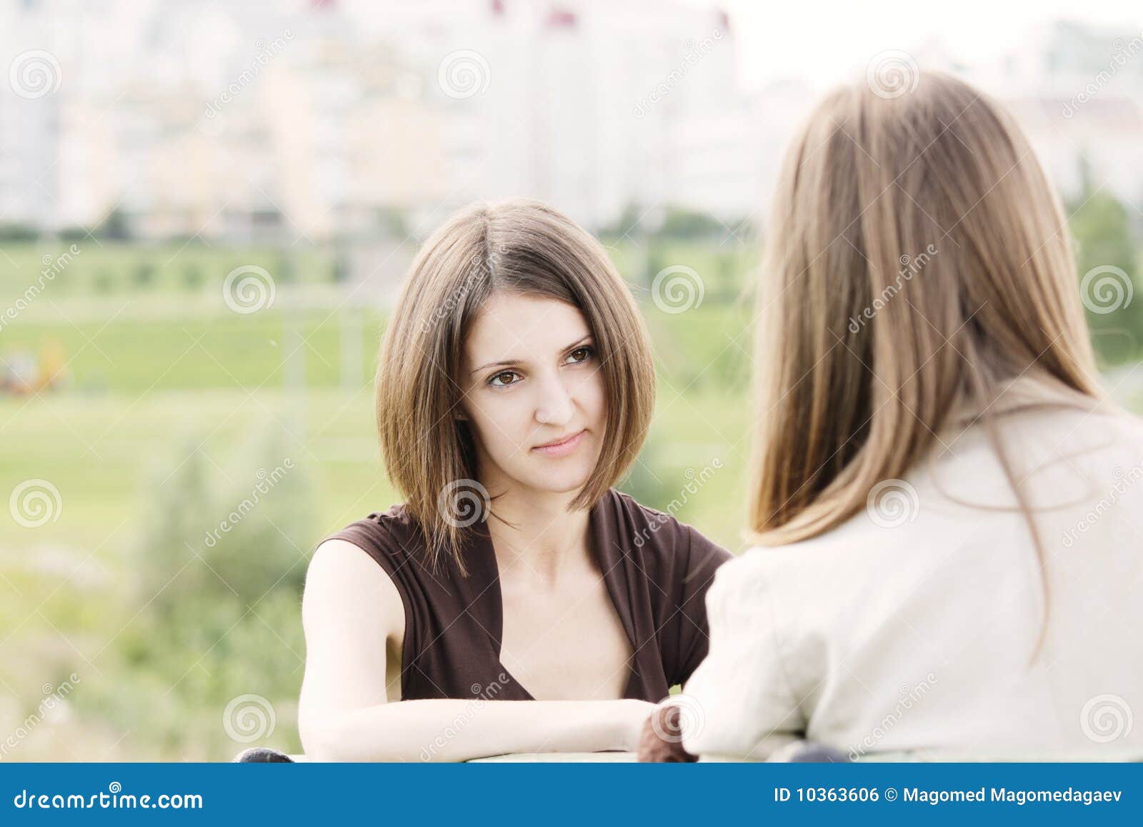 Attentive listener stock photo. Image of conversation - 10363606