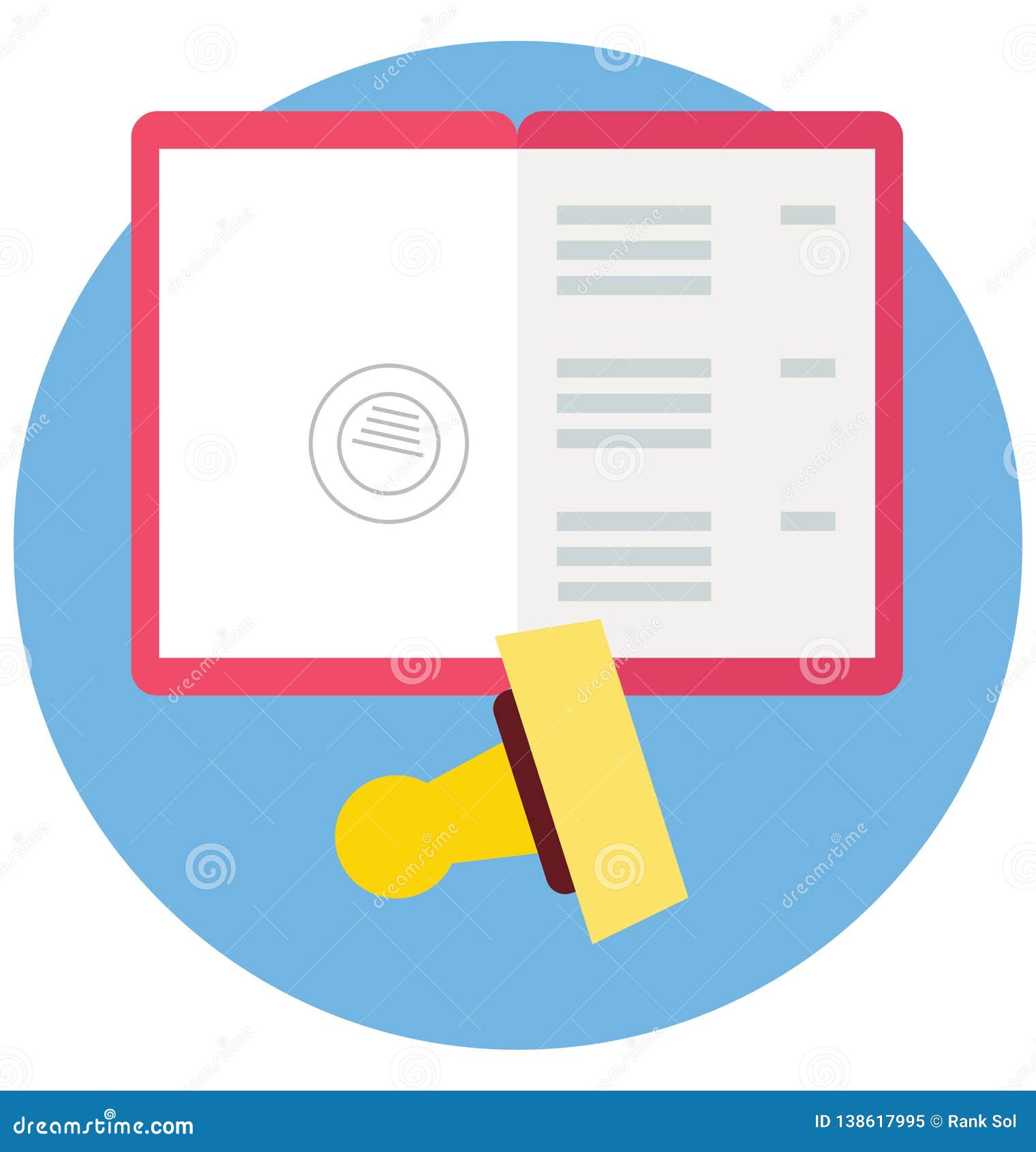 Attestation Color Isolated Vector Icon that Can Be Easily Modified or ...