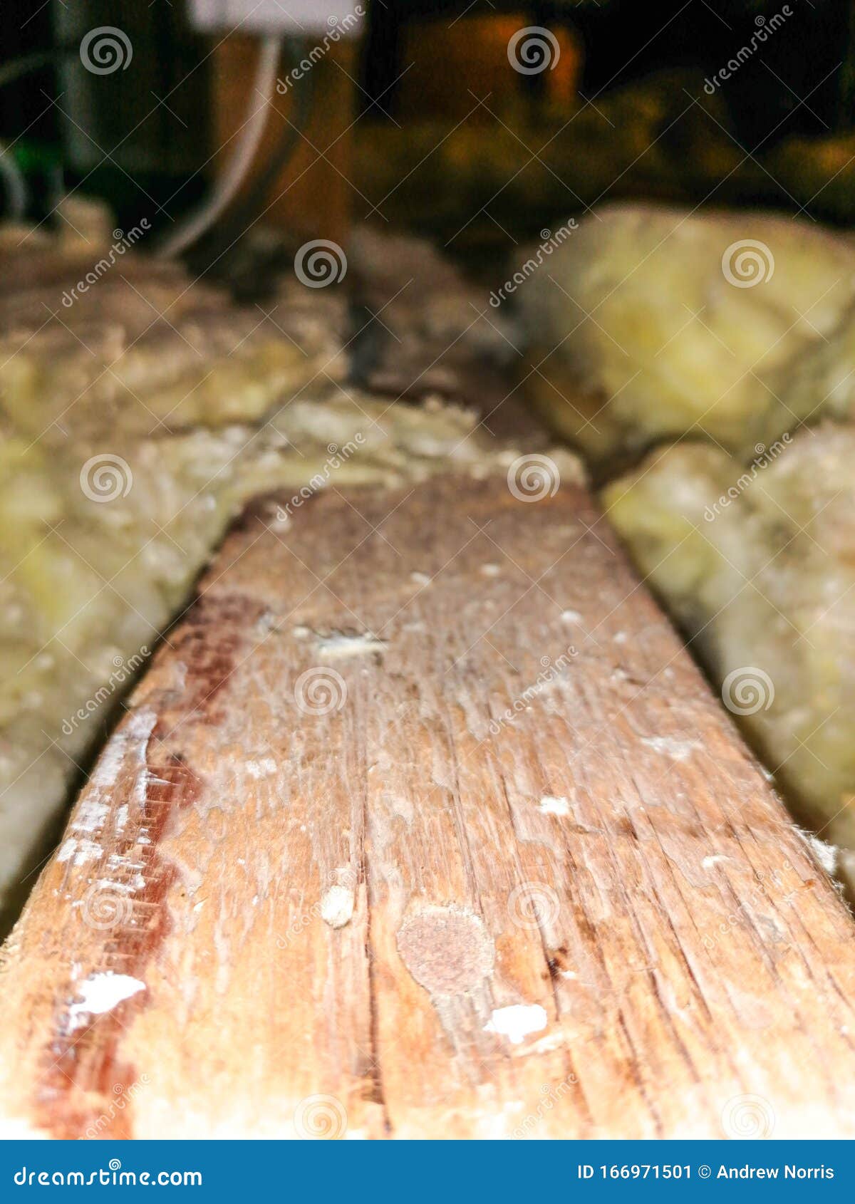 Attic Insulation stock image. Image of fiber, inhale - 166971501