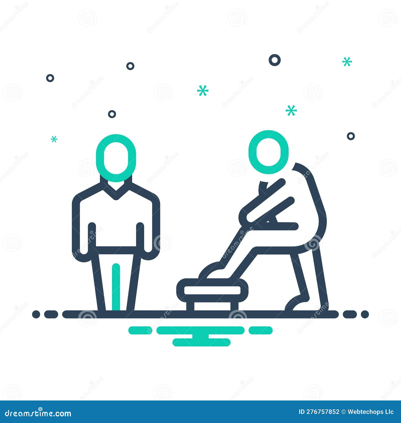 Mix Icon for Attitude, Behaviorism and Behavior Stock Vector ...