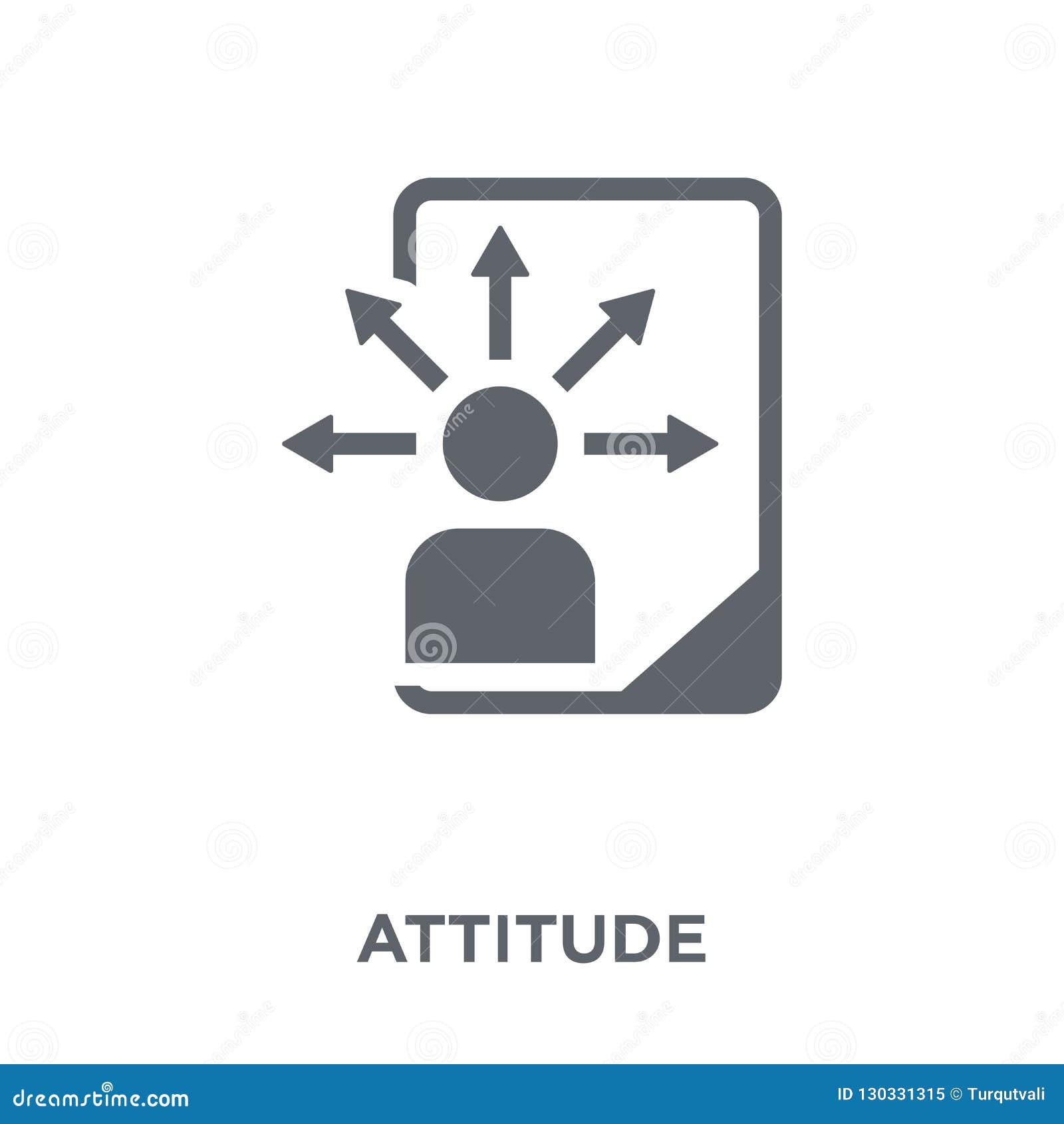 Attitude Icon from Collection. Stock Vector - Illustration of good ...