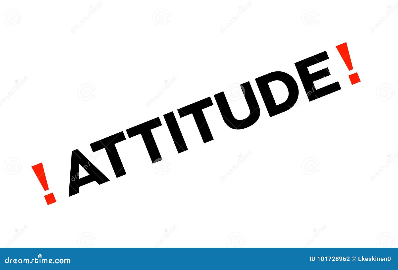 ATTITUDE sticker stamp stock vector. Illustration of sign - 101728962