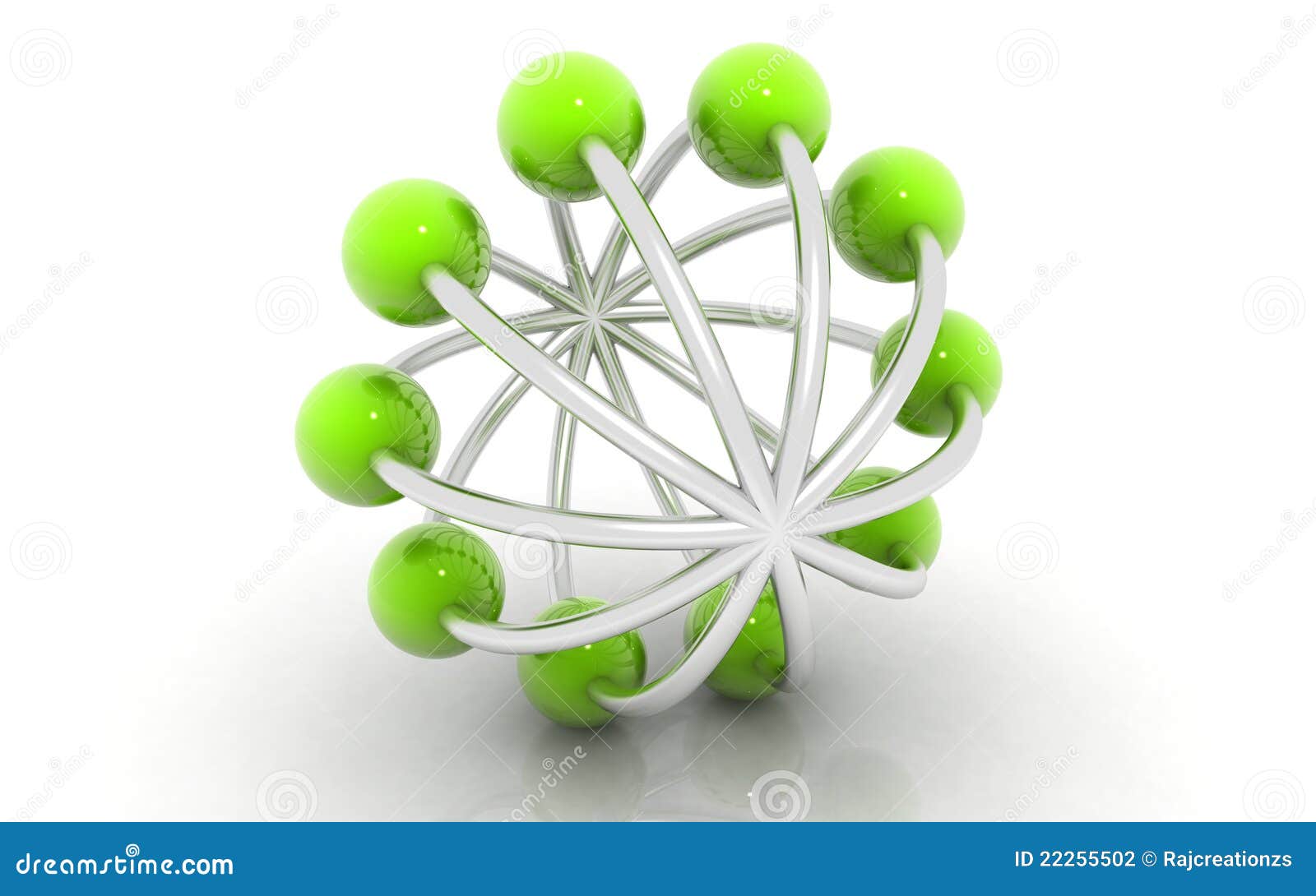 Attom stock illustration. Illustration of line, atom - 22255502