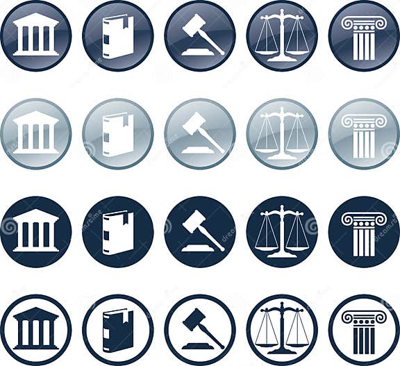 Attorney Icon stock vector. Illustration of graphic, diagram - 10574531