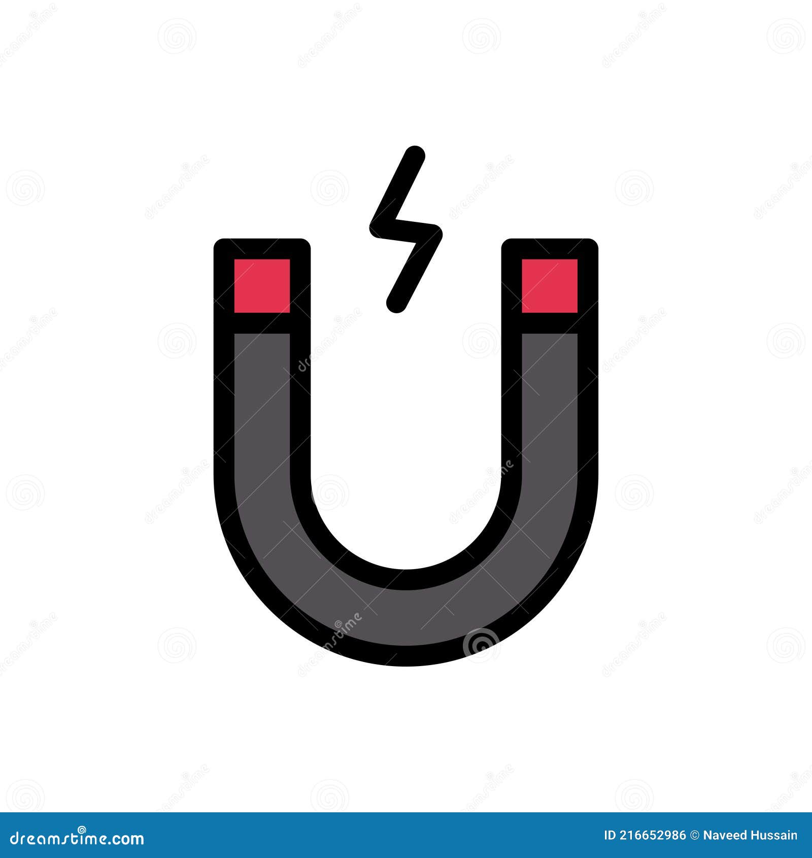 Attract stock vector. Illustration of symbol, design - 216652986