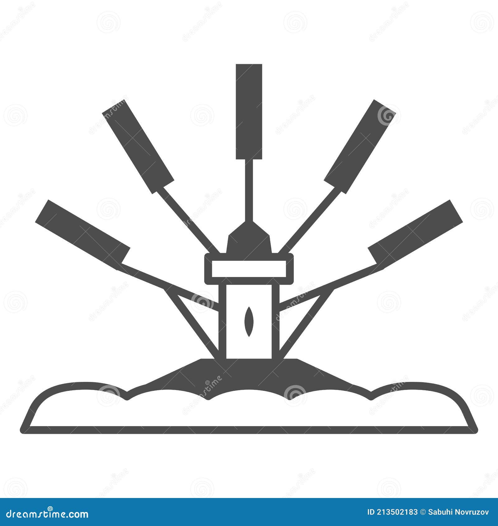 Attraction Carousel Rocket Solid Icon, The Rides Concept, Rocket Swing ...