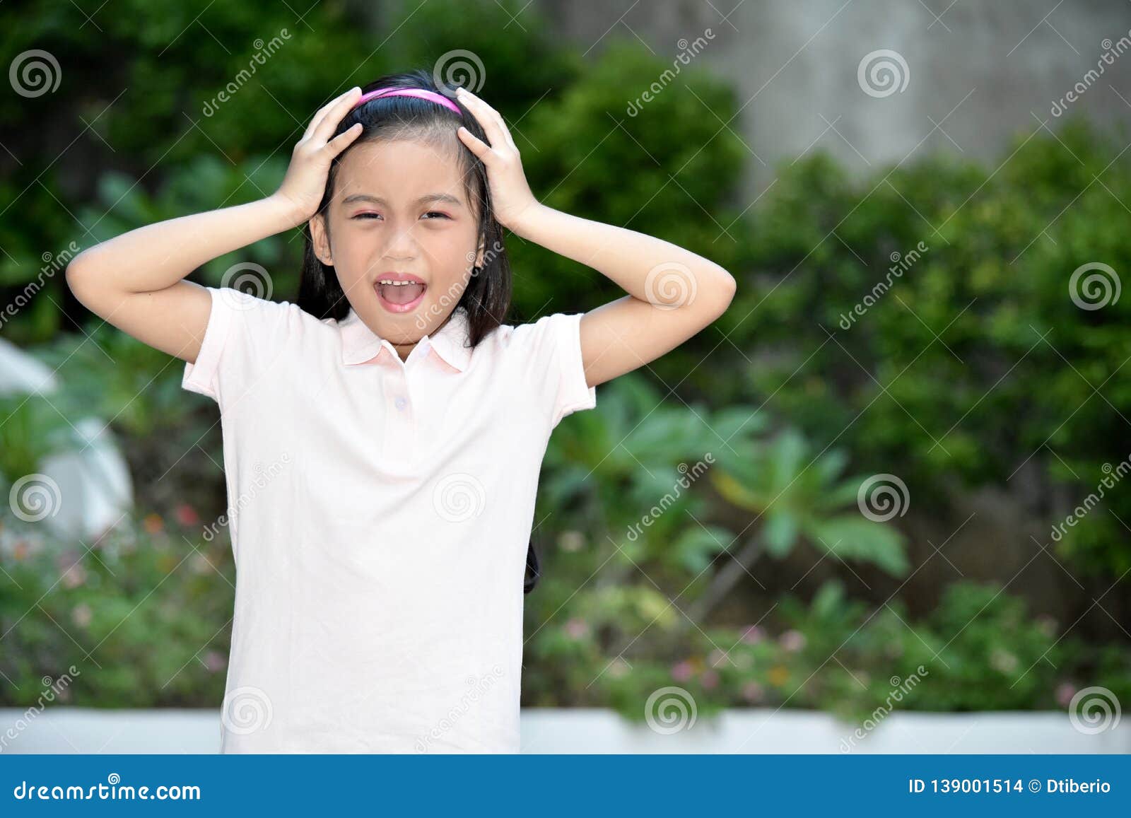 A Tween Under Stress stock photo. Image of anxiety, stress - 139001514