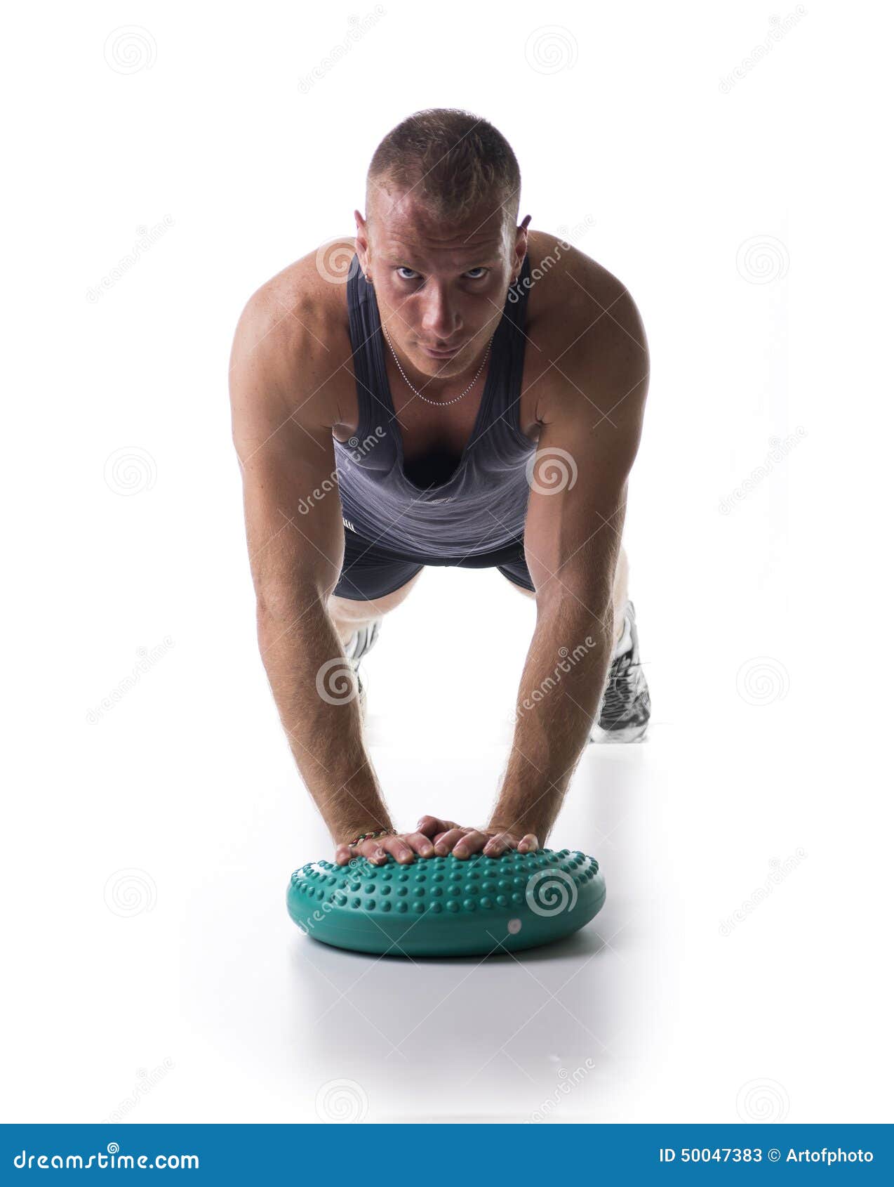 Two Attractive Athletic Girls Fighting, Standing On Defence Pose Image ...