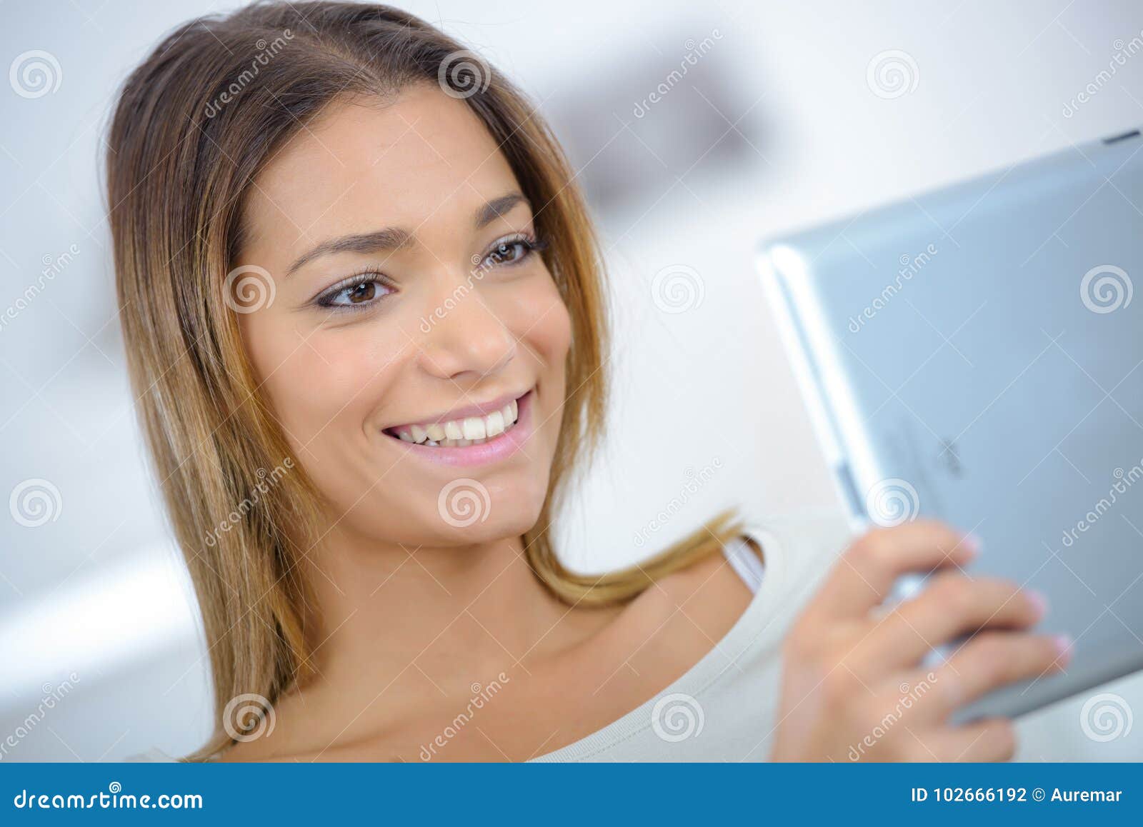 Attractive Beautiful Young Women Using Tablet Stock Photo - Image of ... Attractive Beautiful Young Women Using Tablet Stock Photo - Image of ...