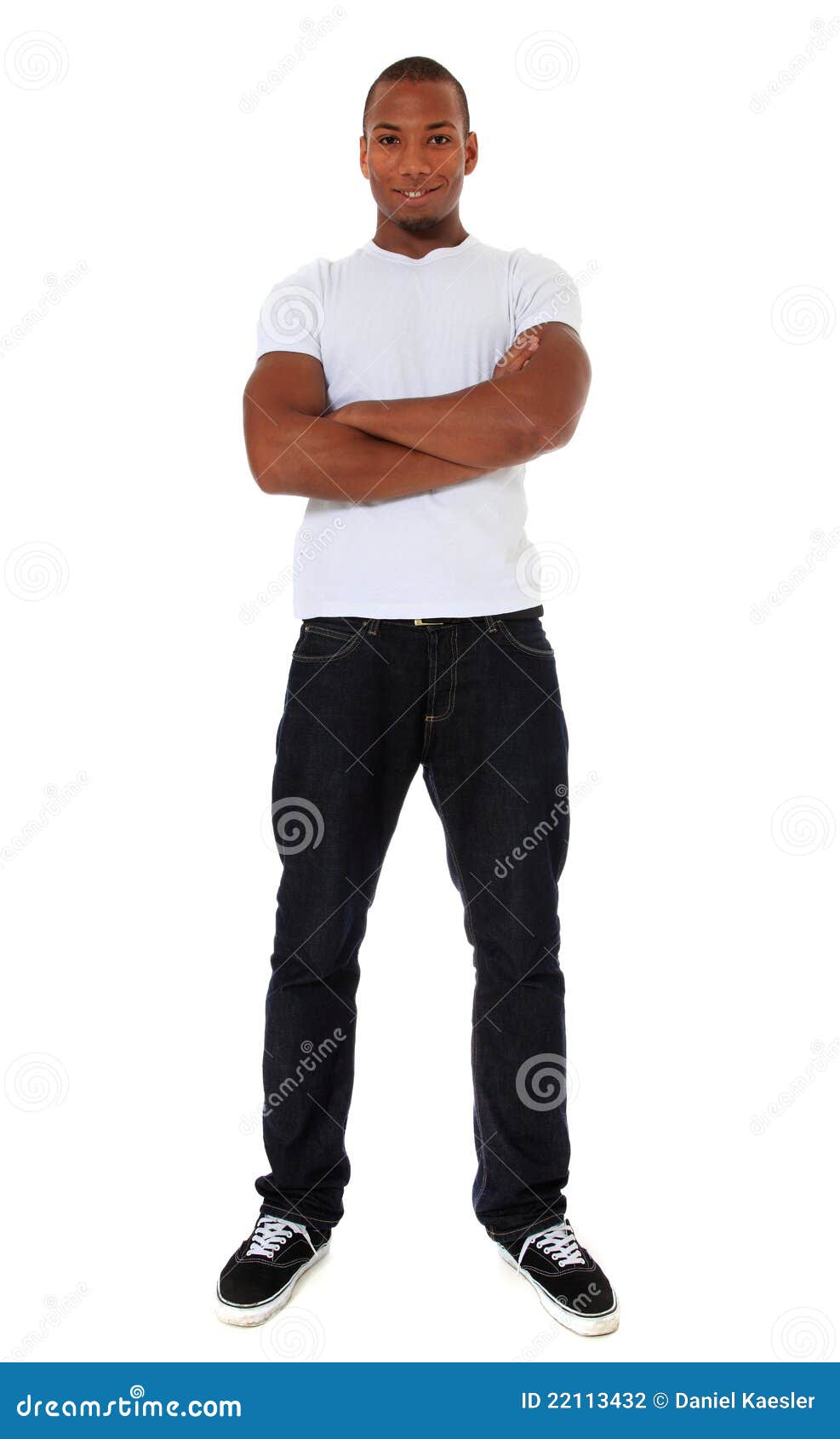 Attractive black man stock photo. Image of casual, confident - 22113432
