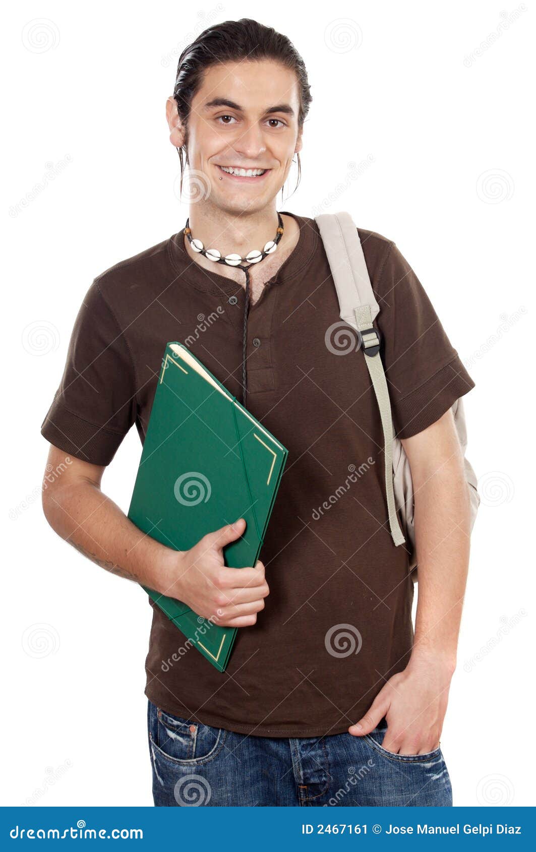 Attractive boy student stock image. Image of beautiful - 2467161