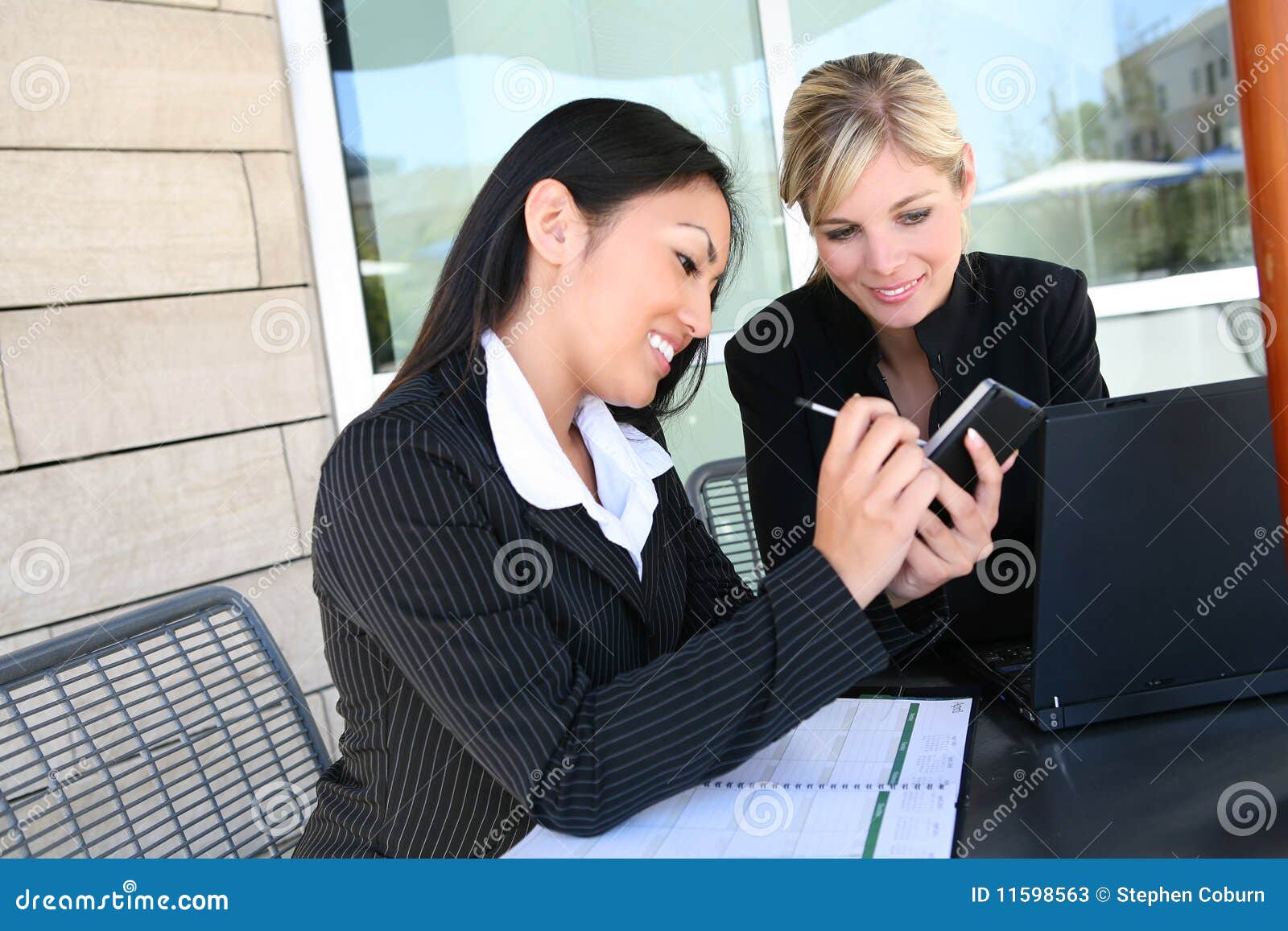 Attractive Business Woman Working Stock Image - Image of girl, cute ...