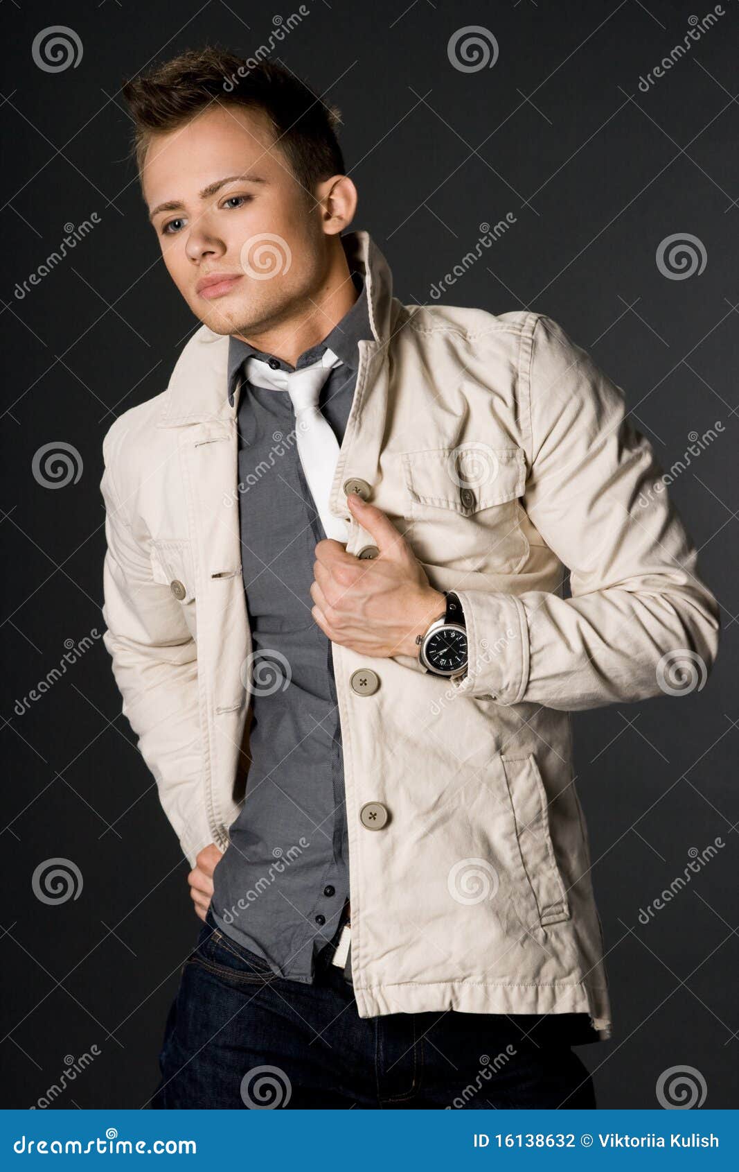 Attractive businessman stock photo. Image of manager - 16138632