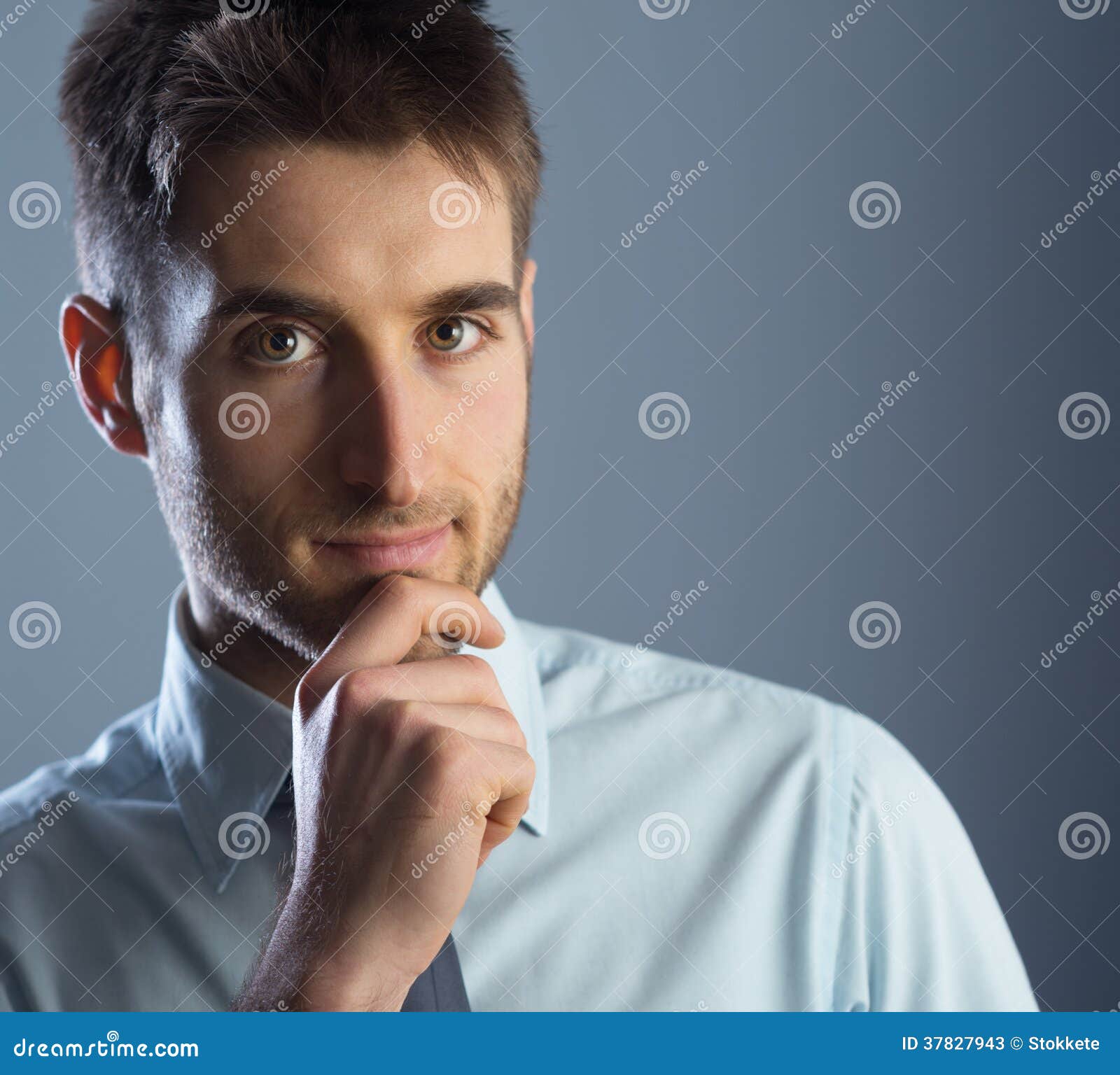 Attractive businessman stock image. Image of caucasian - 37827943