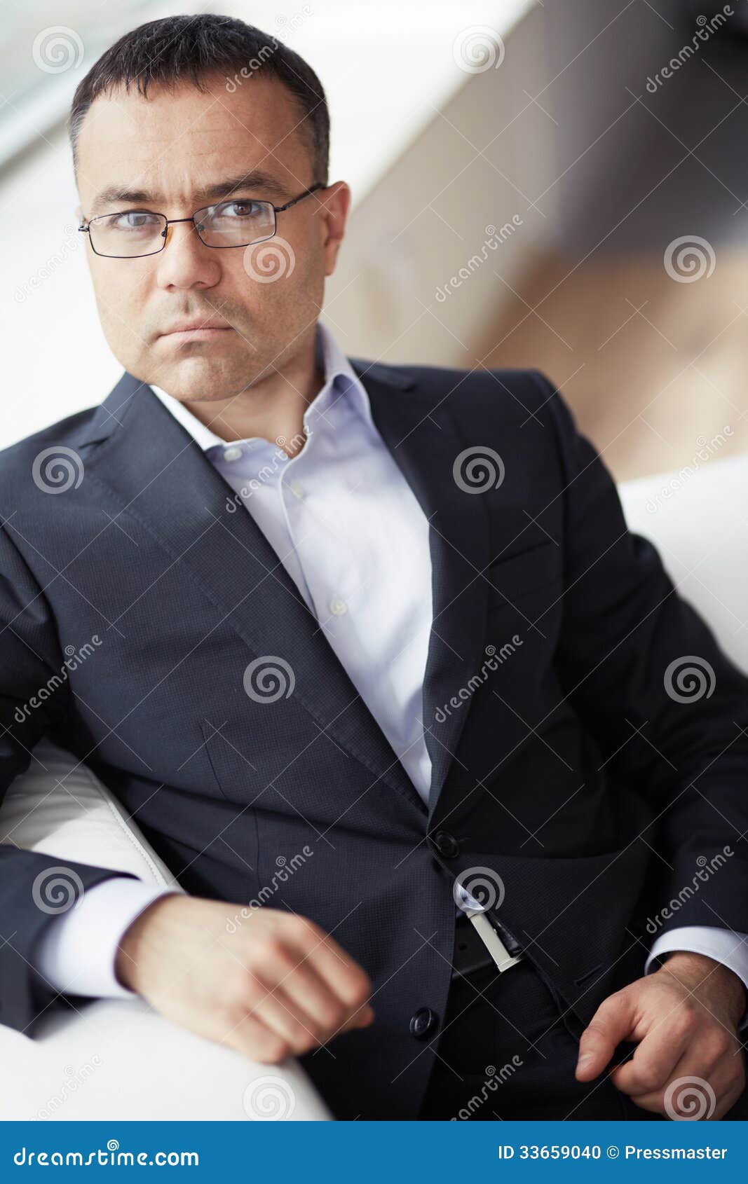 Attractive businessman stock photo. Image of attractive - 33659040