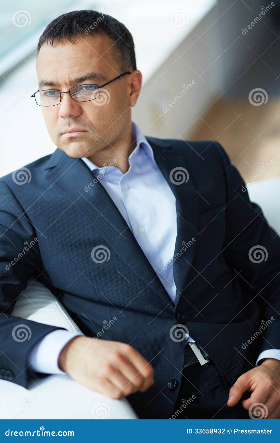 Attractive businessman stock photo. Image of formal, caucasian - 33658932