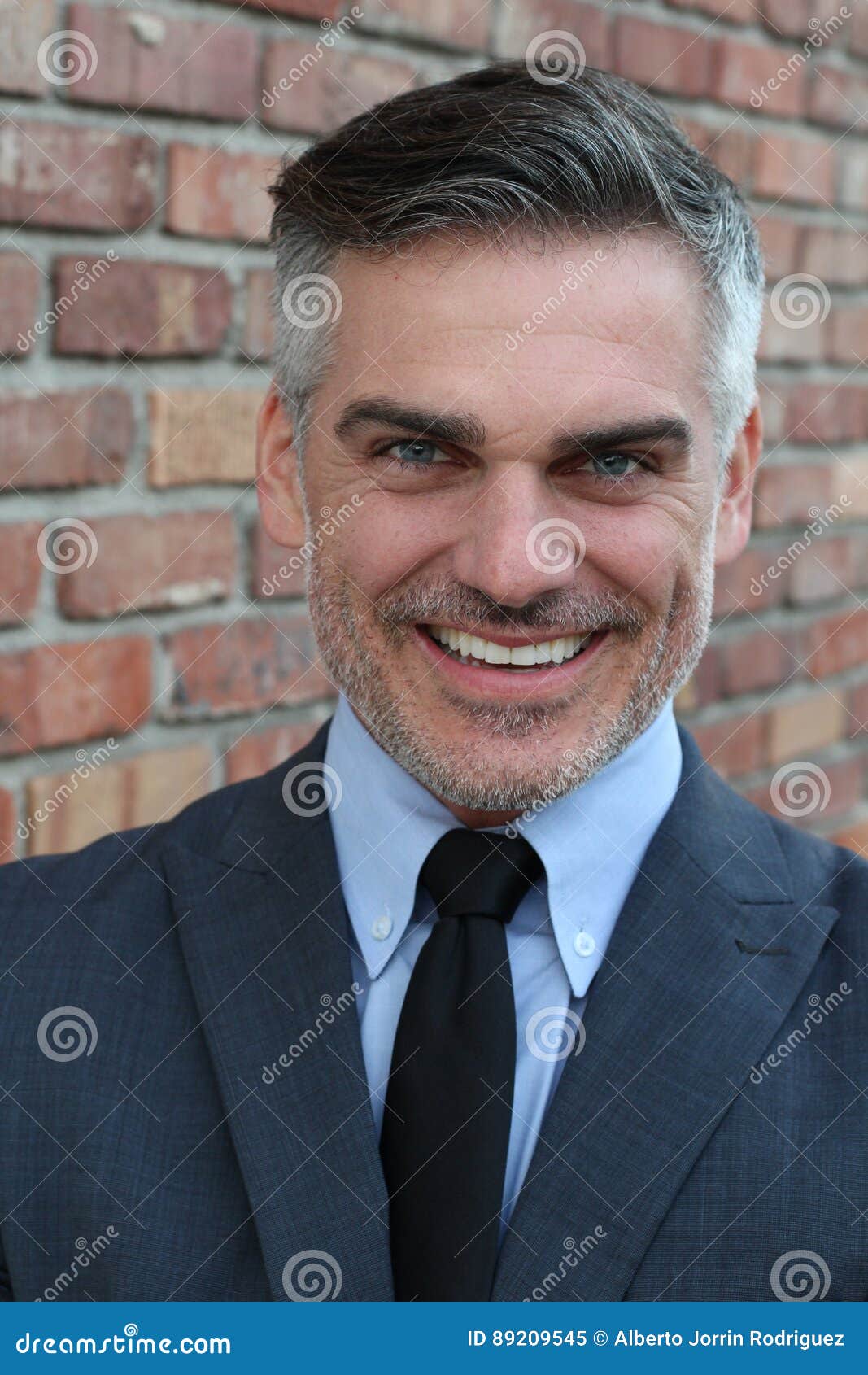 Attractive Businessman with a Very Cynical Smile Stock Image - Image of ...